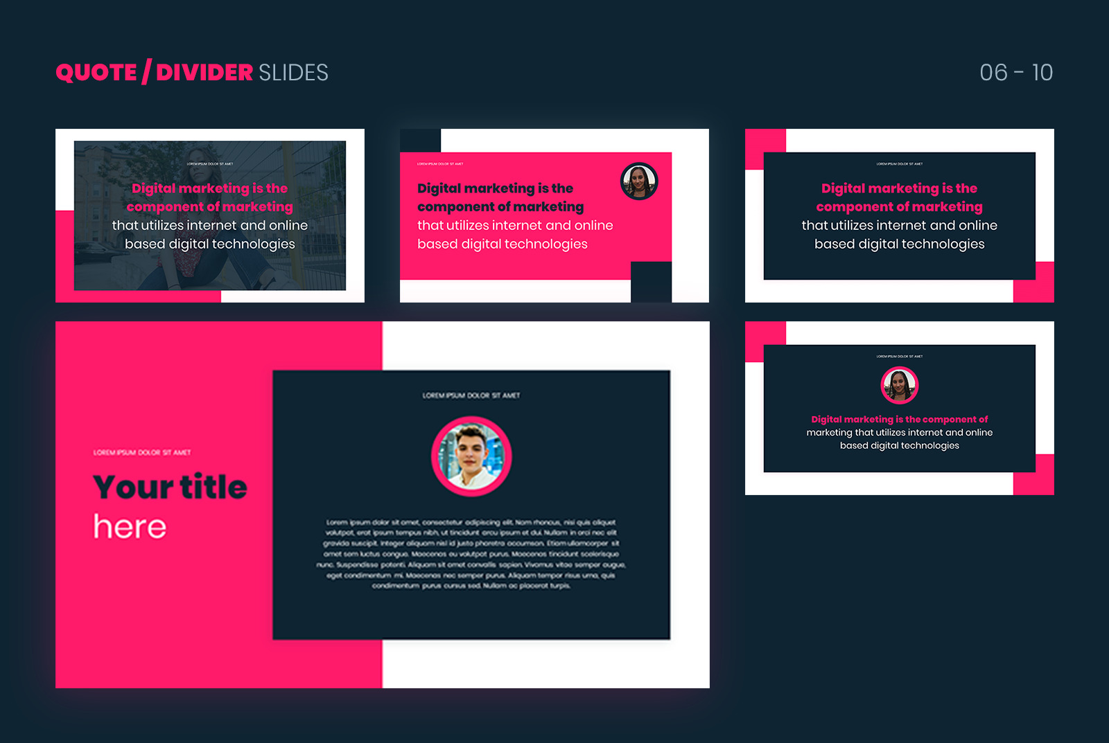 Vibrant PowerPoint Template #189065 - TemplateMonster