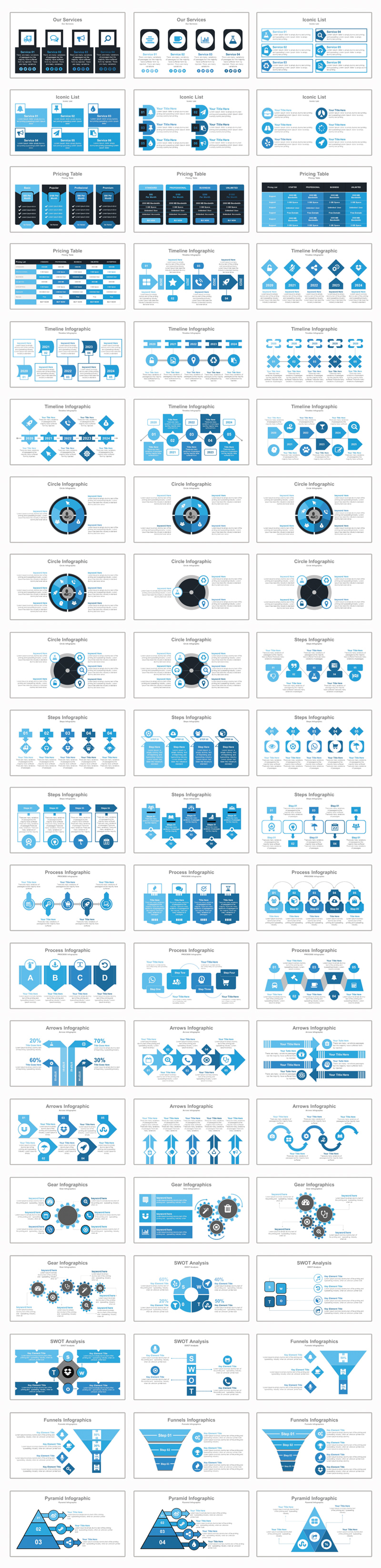 Bundle 2 IN 1 Multipurpose PowerPoint Template