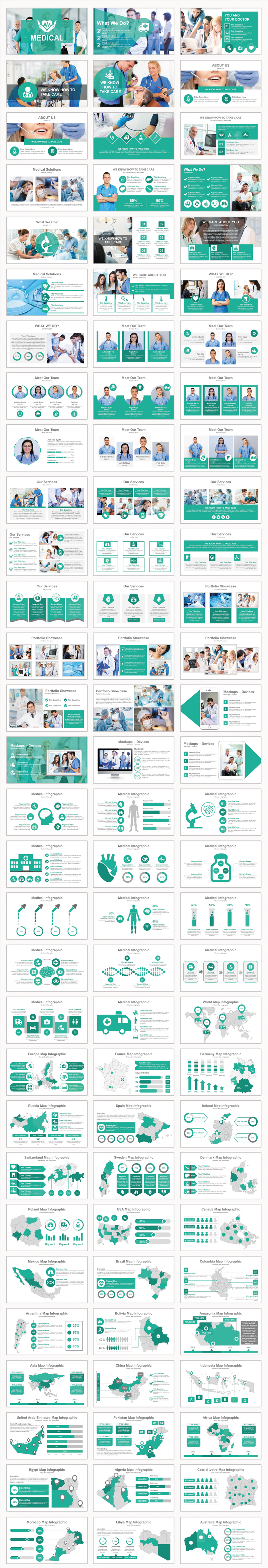 Medical Healthcare Powerpoint Presentation Template