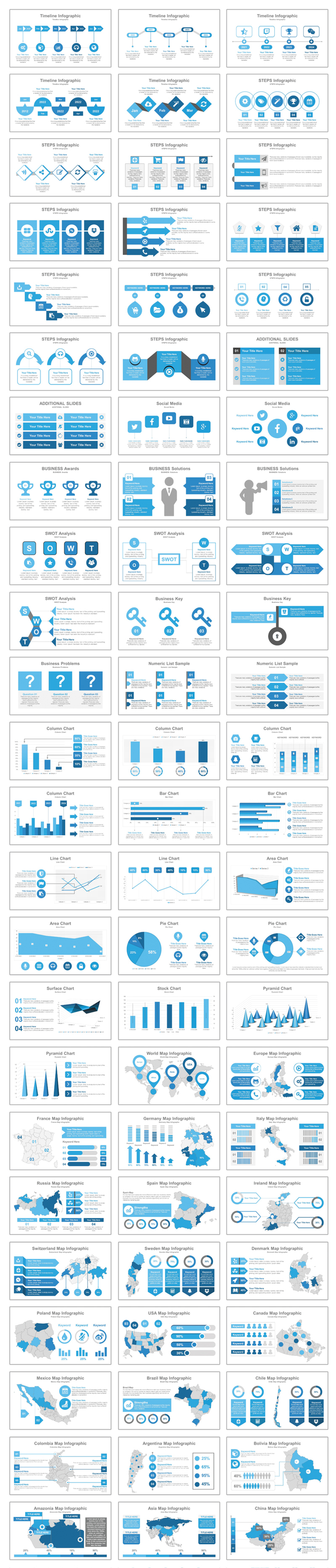 Bundle 2 IN 1 Multipurpose PowerPoint Template