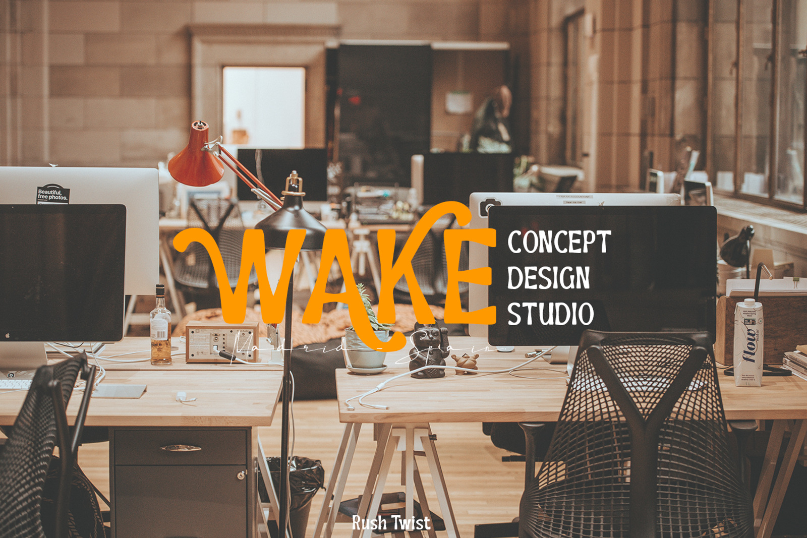 Rush Twist - Font Duo Signature Display - TemplateMonster