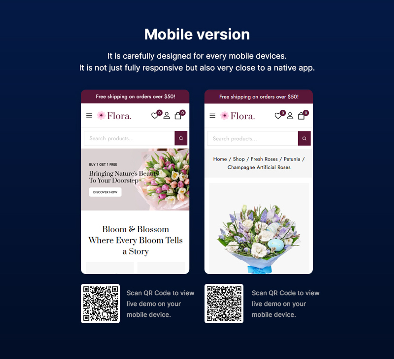 Flora - Flower Shop and Florist WooCommerce Theme