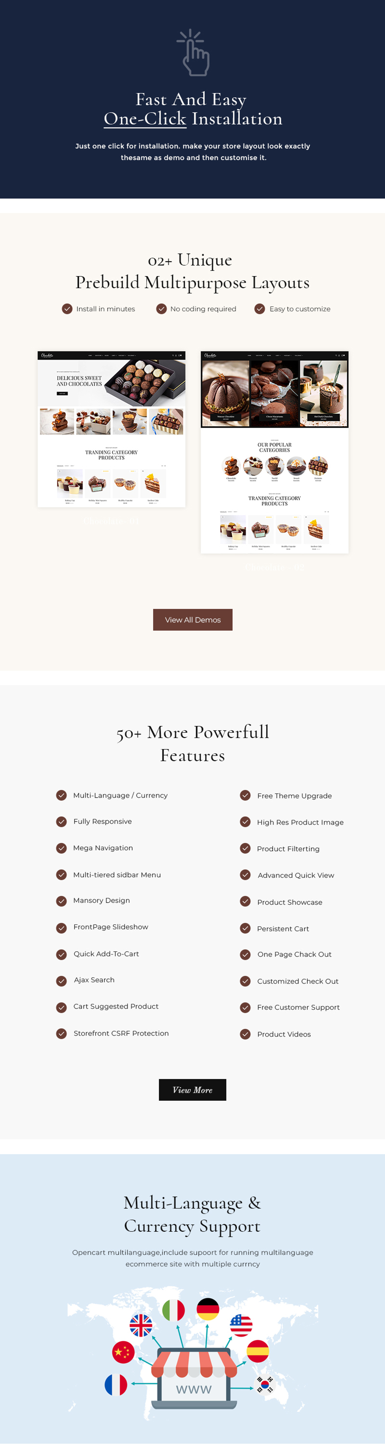 Chocobites - Chocolate, Sweets, Bakery, and Cake Shopify Responsive ...