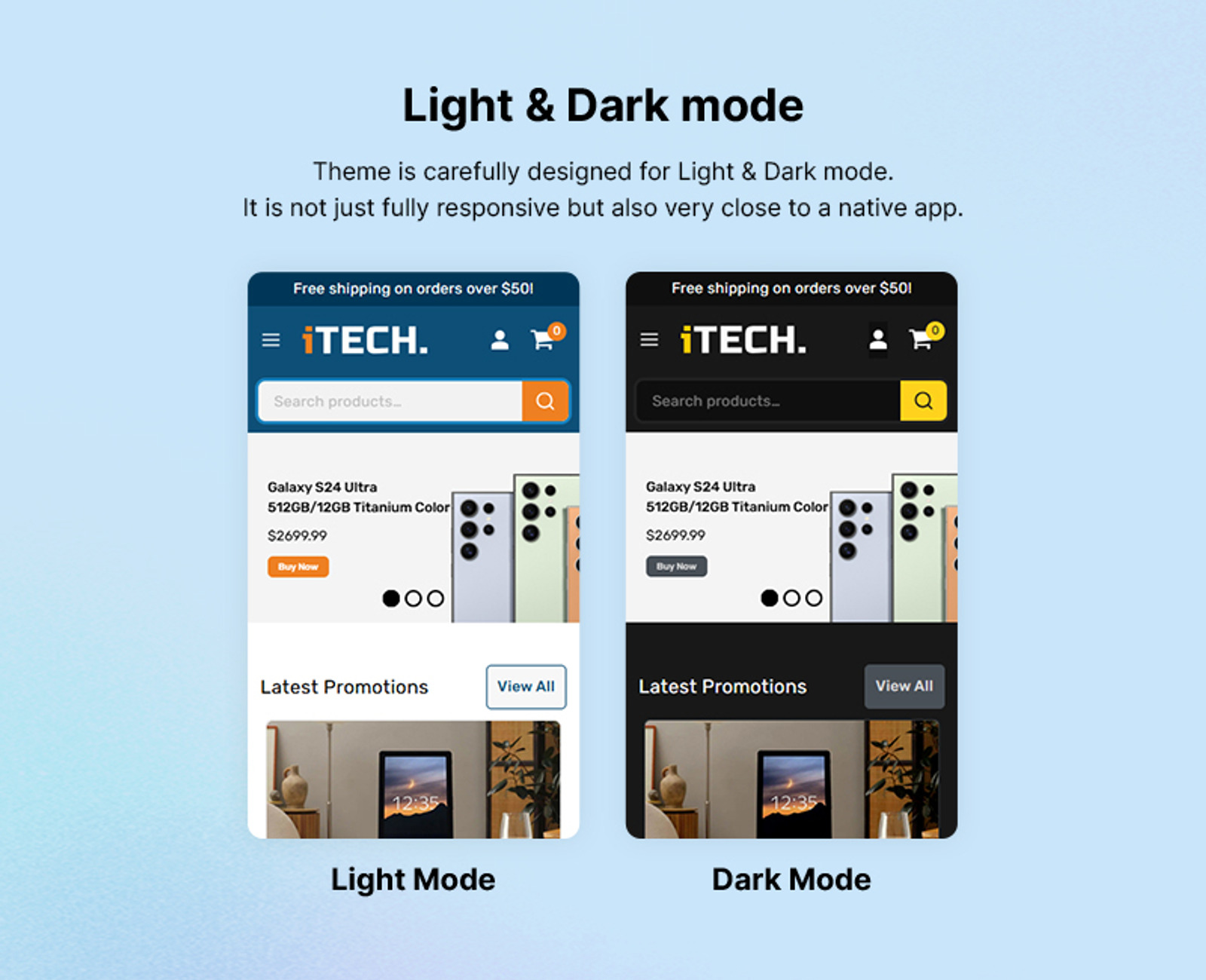 ITech - Electronics, Gadgets and Technology Multipurpose WooCommerce Responsive Elementor Theme