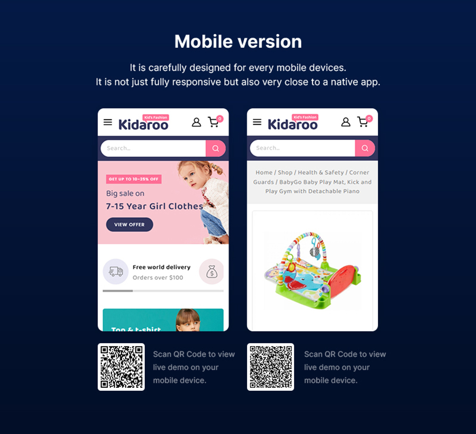 Kidaroo – Kids and toy Multipurpose Responsive WooCommerce Store
