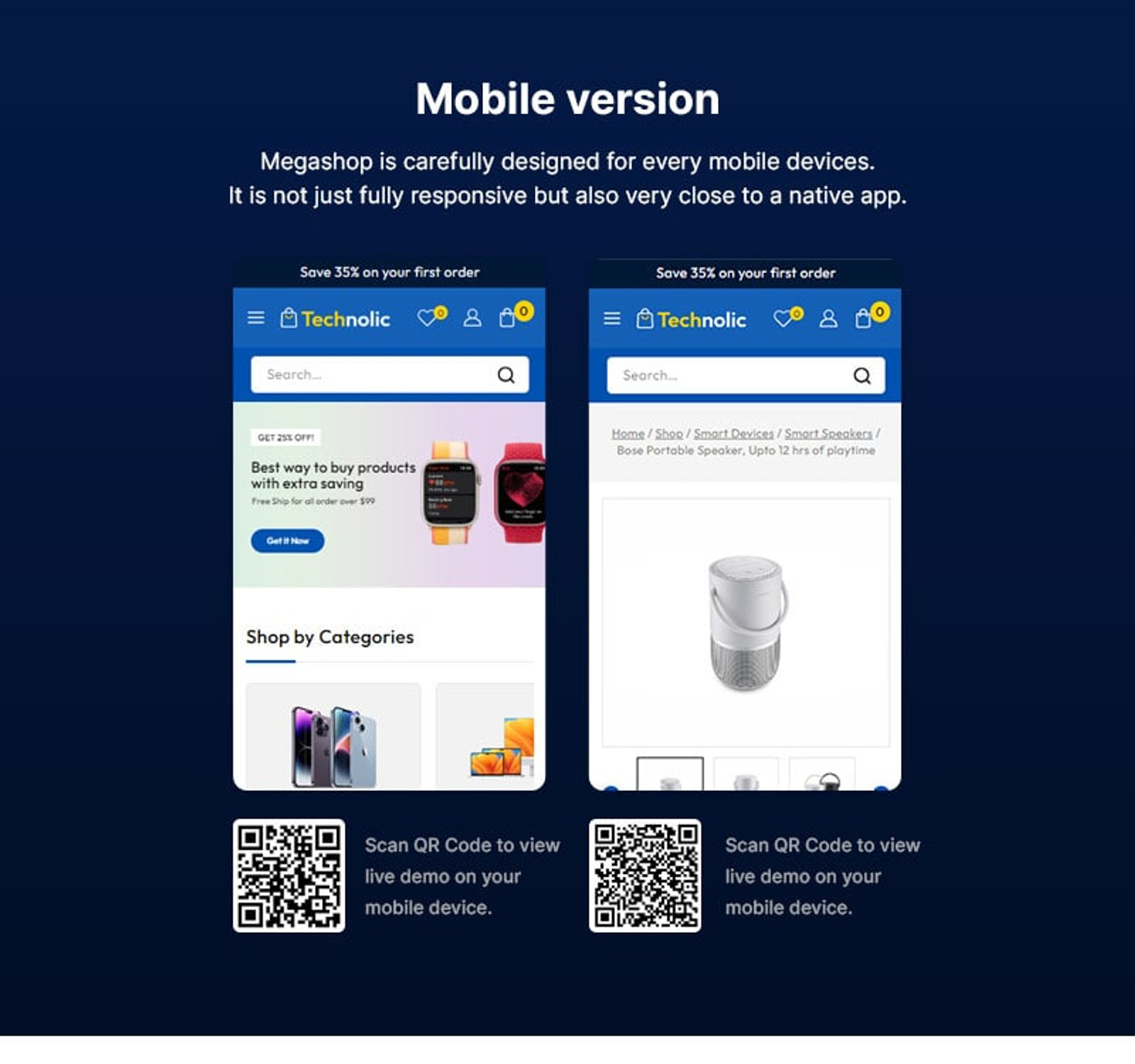 Technolic - Electronics, Gadgets and Technology Multipurpose WooCommerce Elementor Theme