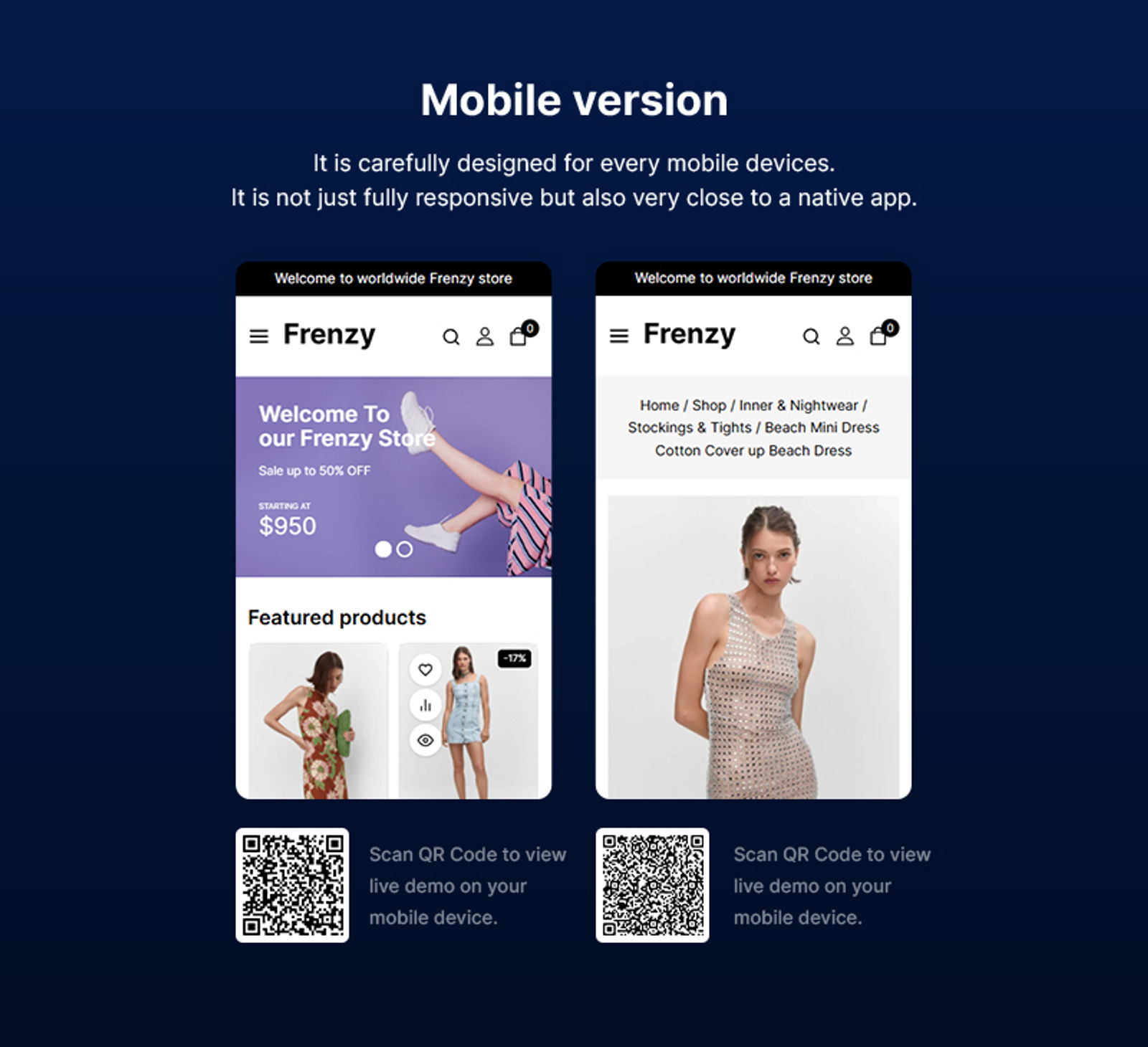 Frenzy - Fashion and Shopping Mall Mega Store Elementor WooCommerce Theme