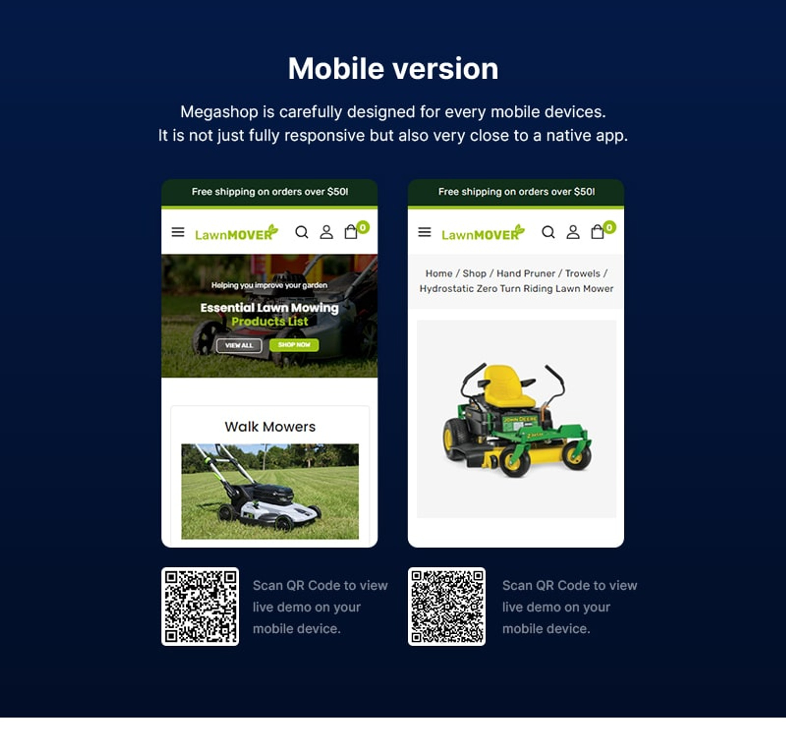 LawnMover - Lawn Mowing and Garden Care Services Theme