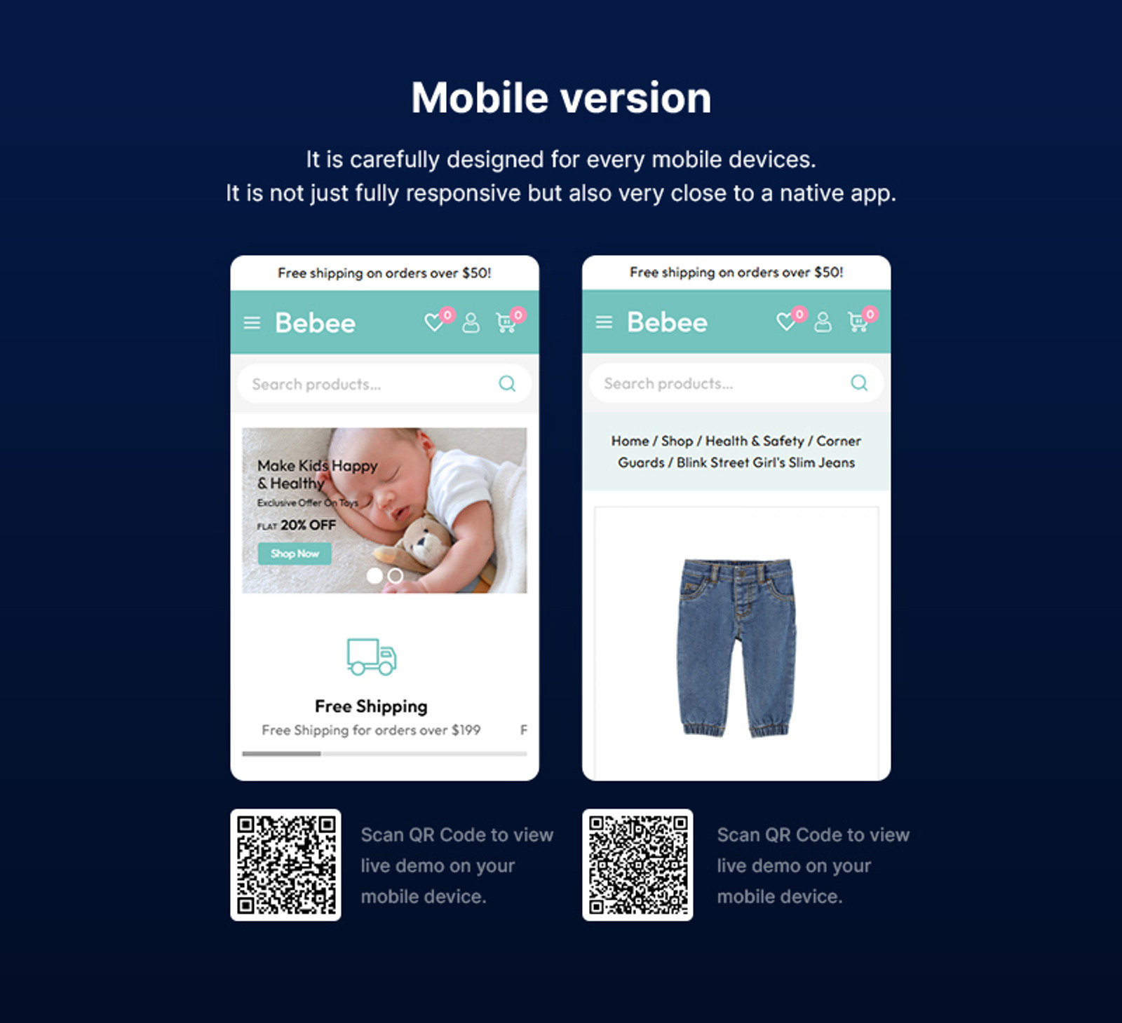 Bebee - Baby Infant Fashion Store and Toys Elementor WooCommerce ...