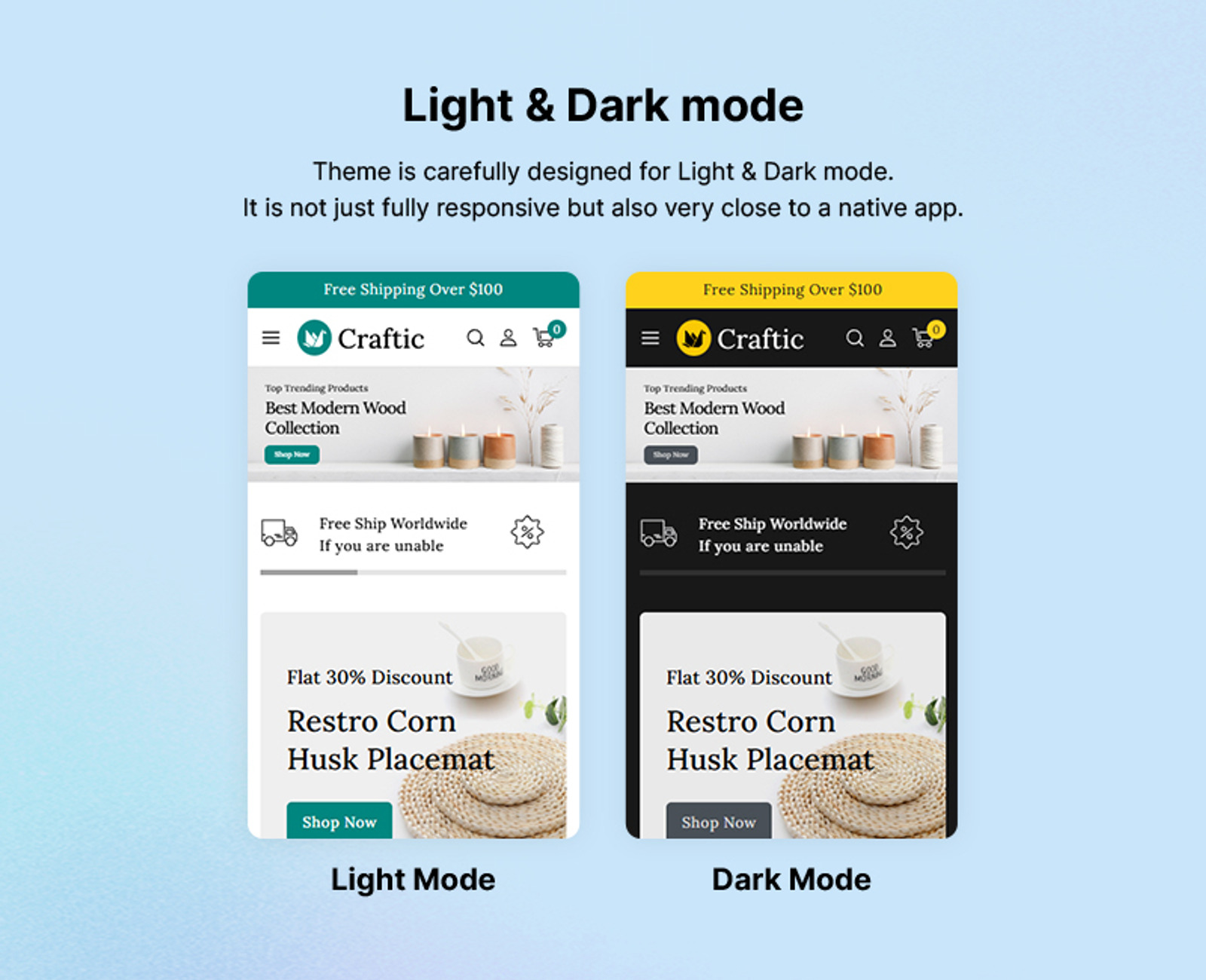 Craftic – Art and Crafts Elementor WooCommerce Store