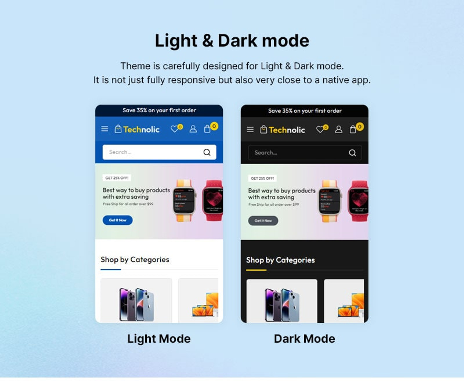 Technolic - Electronics, Gadgets and Technology Multipurpose WooCommerce Elementor Theme