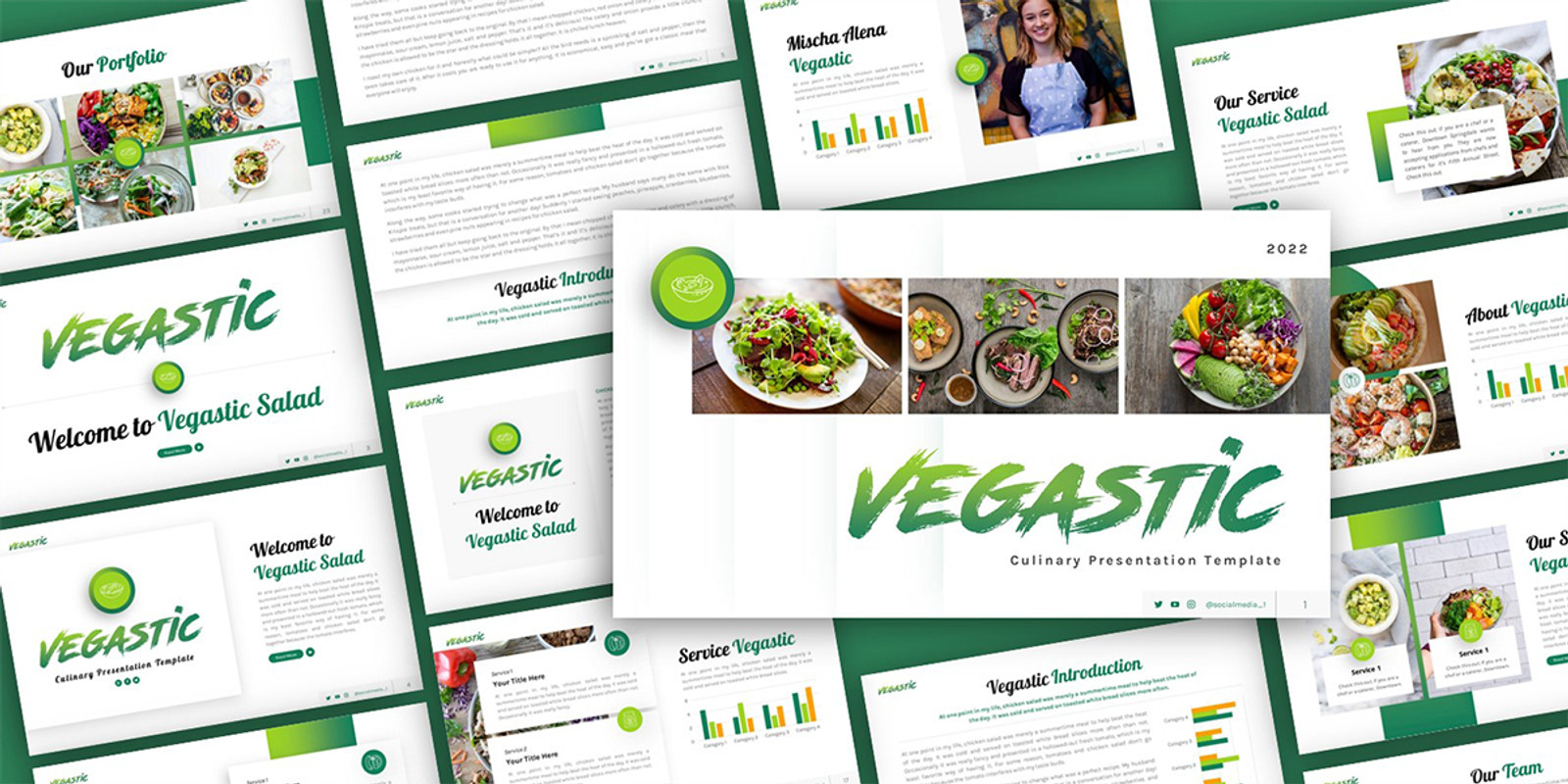 Vegastic Culinary Multipurpose PowerPoint Presentation Template