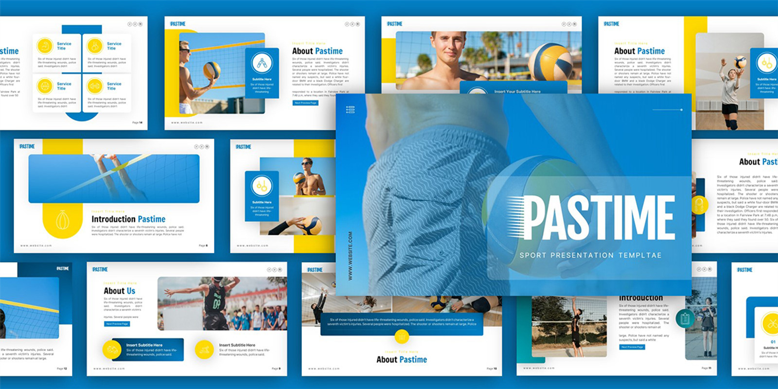 Pastime Sport Multipurpose PowerPoint Presentation Template