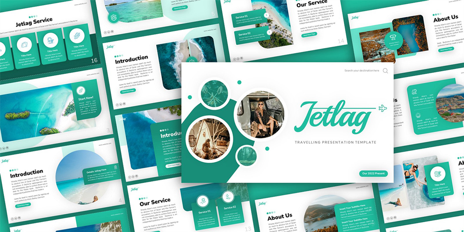 Jetlag Travelling Multipurpose PowerPoint Presentation Template