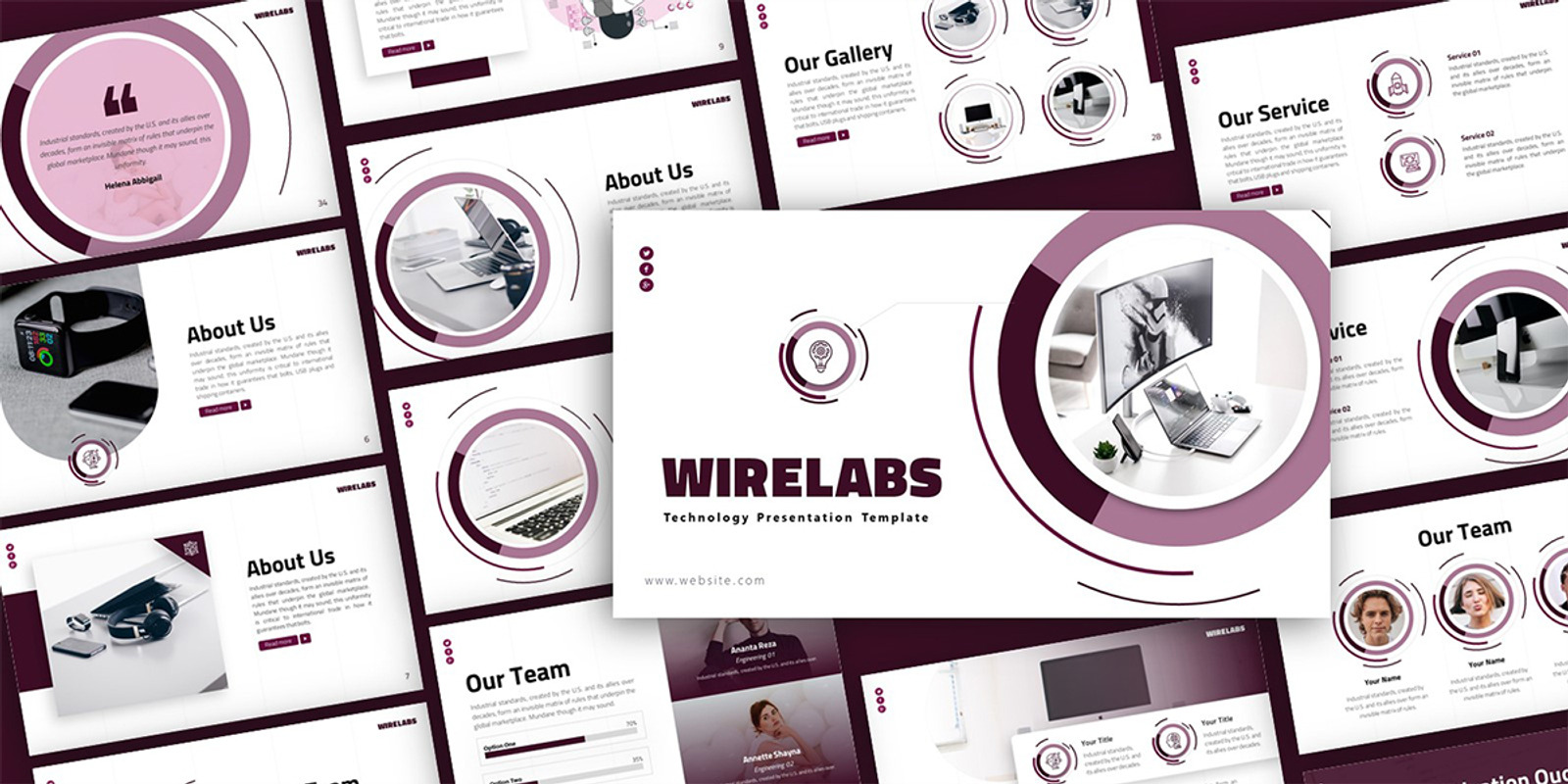 Wirelabs - Technology Multipurpose PowerPoint Presentation Template