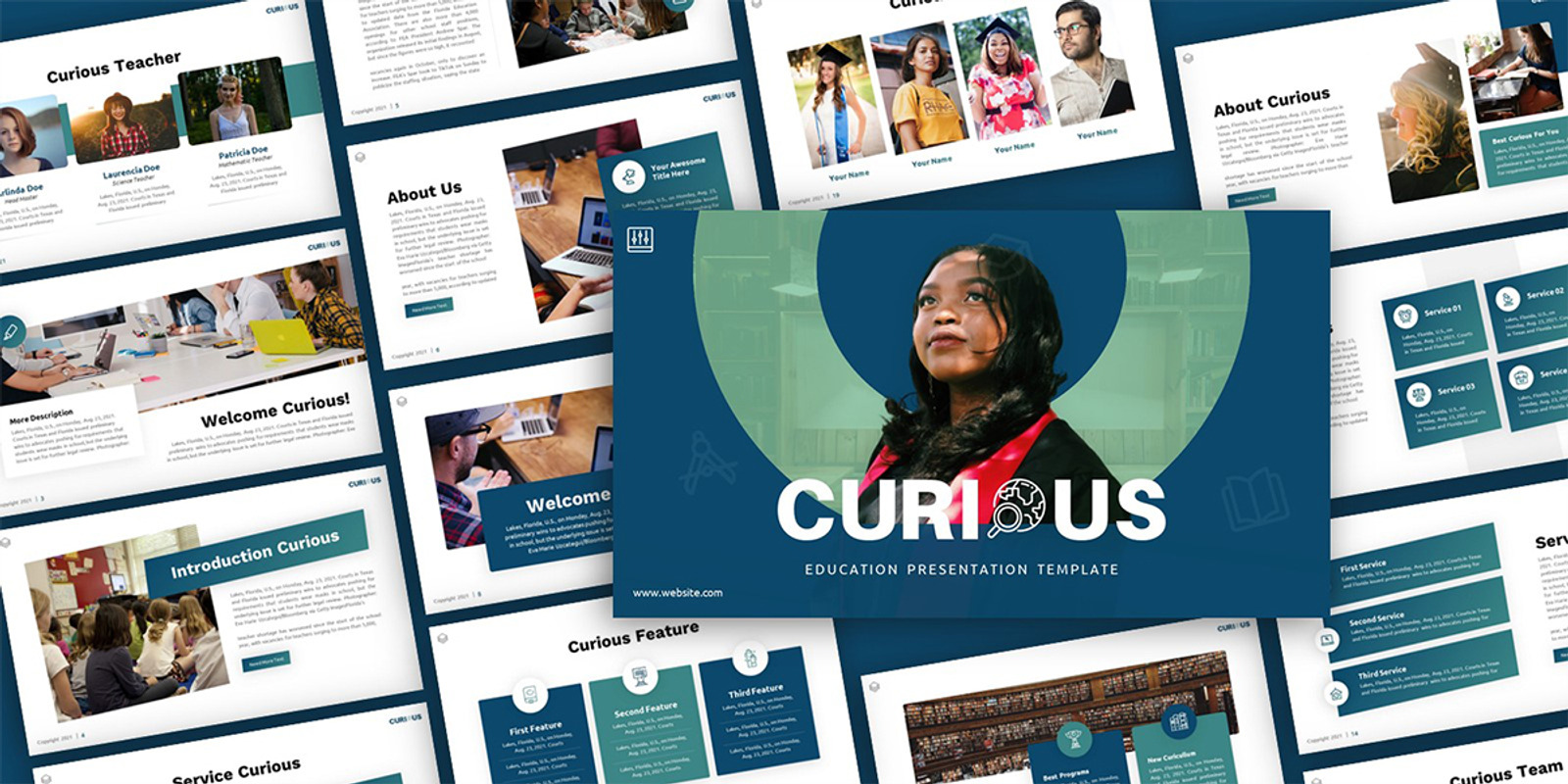 Curious Education Multipurpose PowerPoint Presentation Template