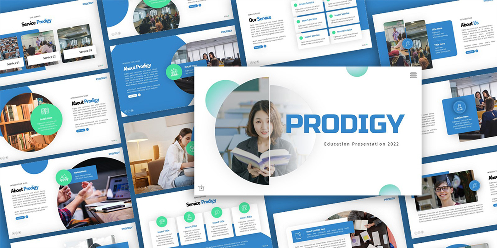 Prodigy Education Multipurpose PowerPoint Presentation Template