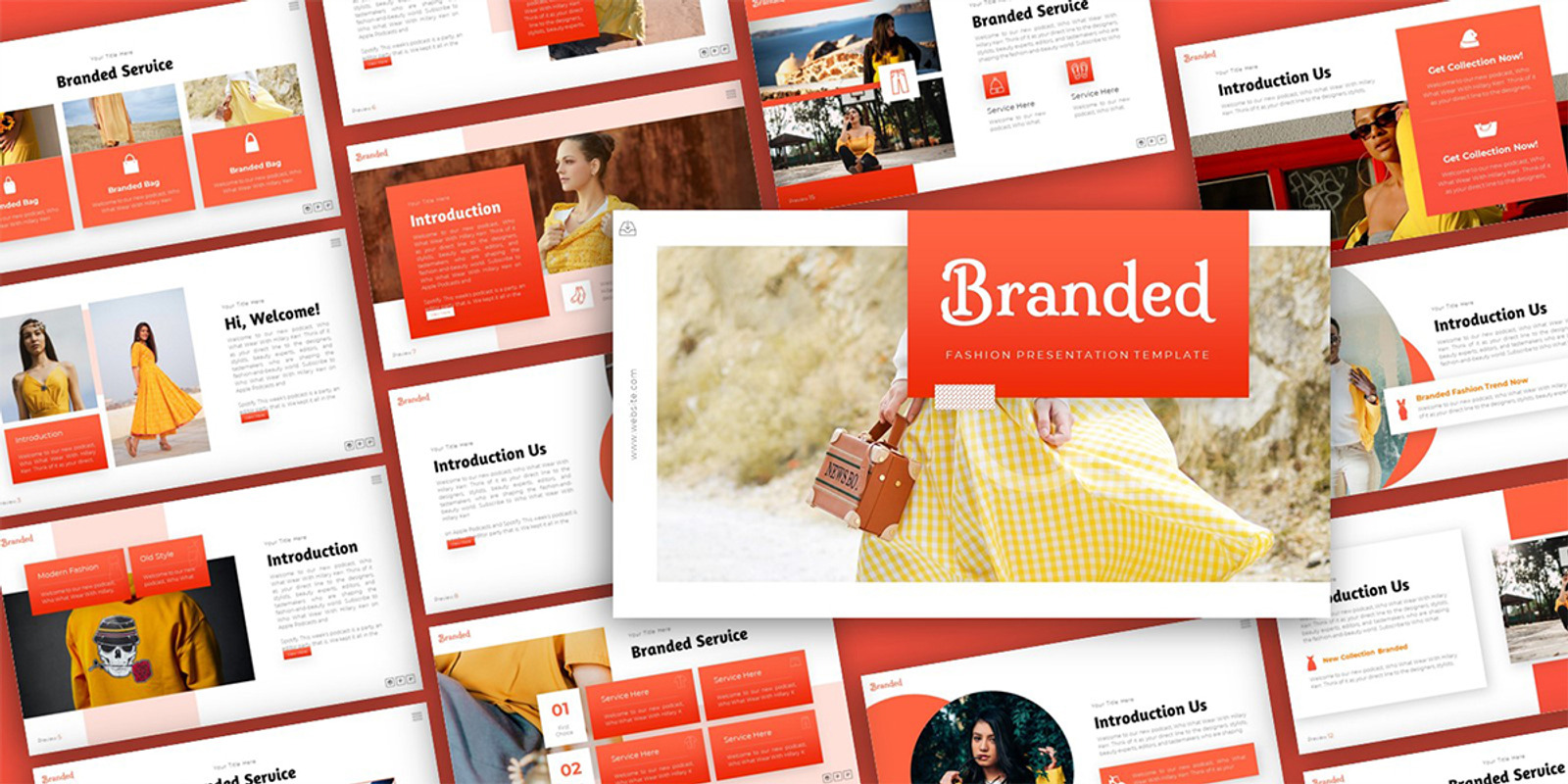 Branded Fashion Multipurpose PowerPoint Presentation Template