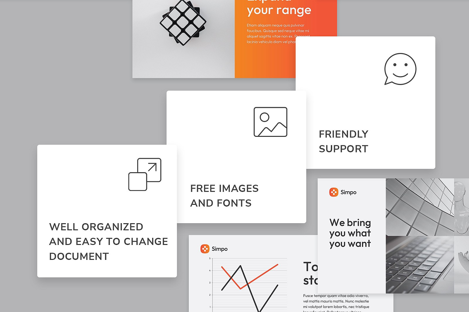 Minimal Modern Presentation Powerpoint - TemplateMonster