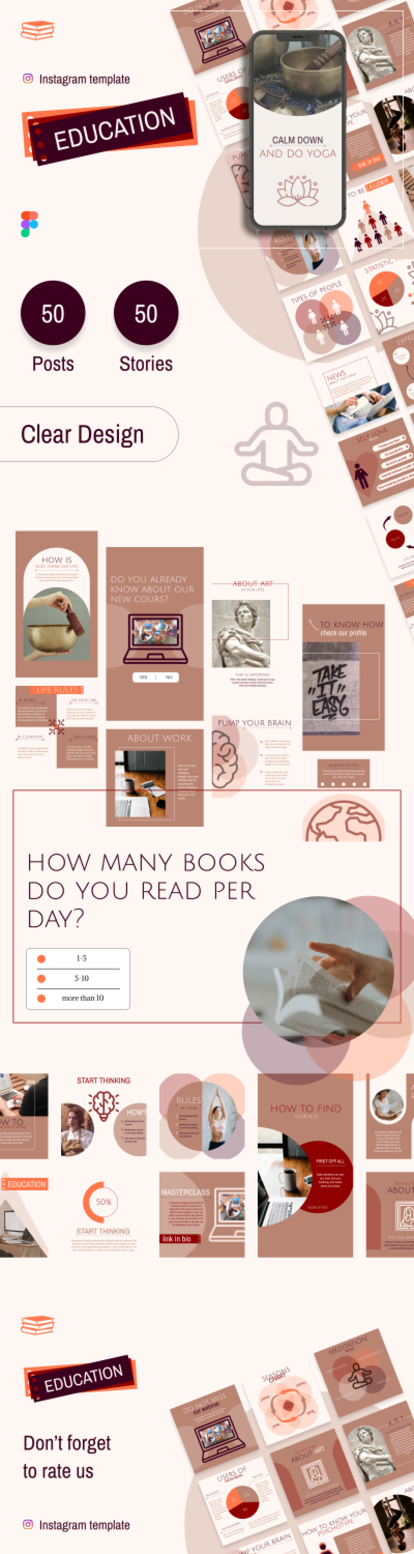 Social Media Instagram Online Learning Simi - TemplateMonster