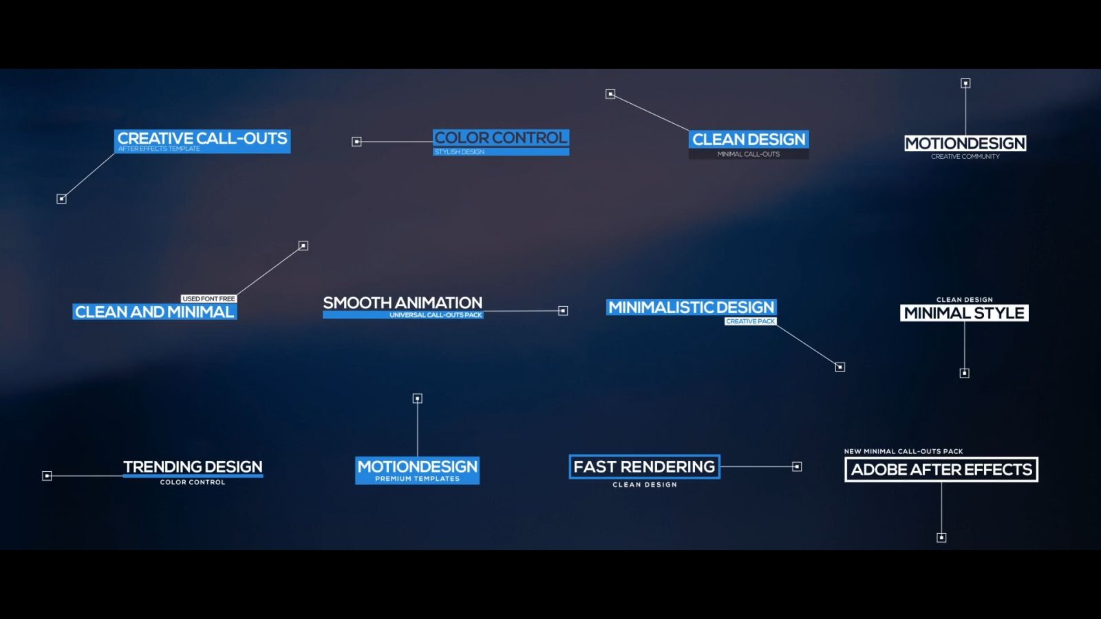 Creative Call Outs For After Effects - TemplateMonster