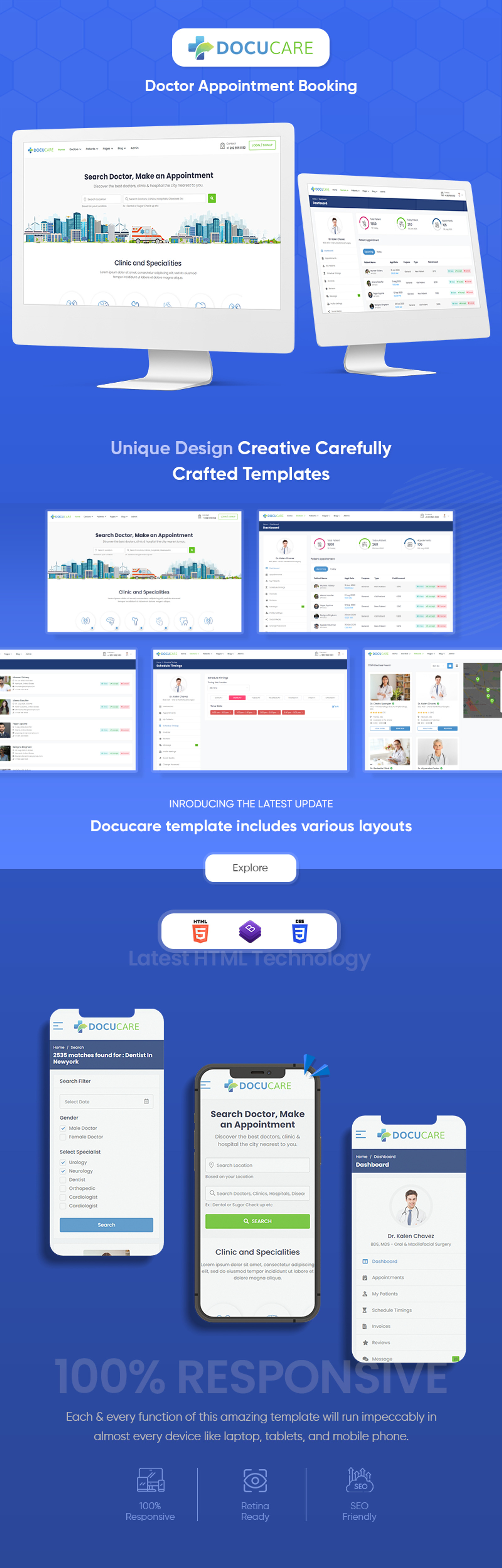 Docucare - Doctor Appointment Booking - TemplateMonster