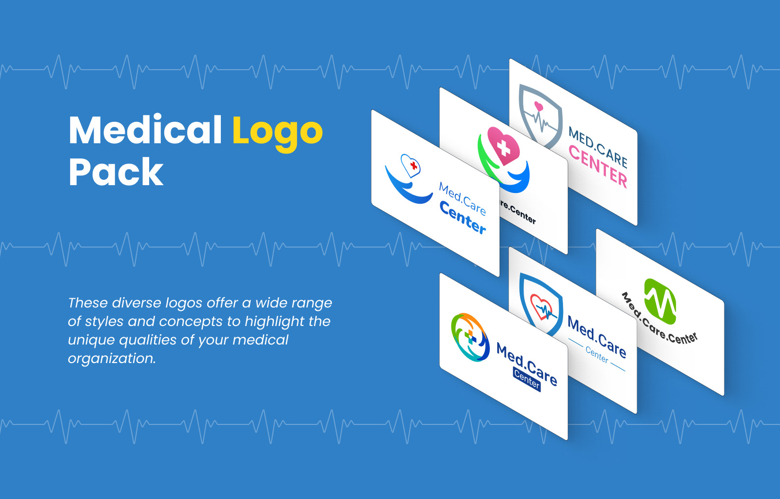 Med.Care.Center – Medical Logo Pack Template