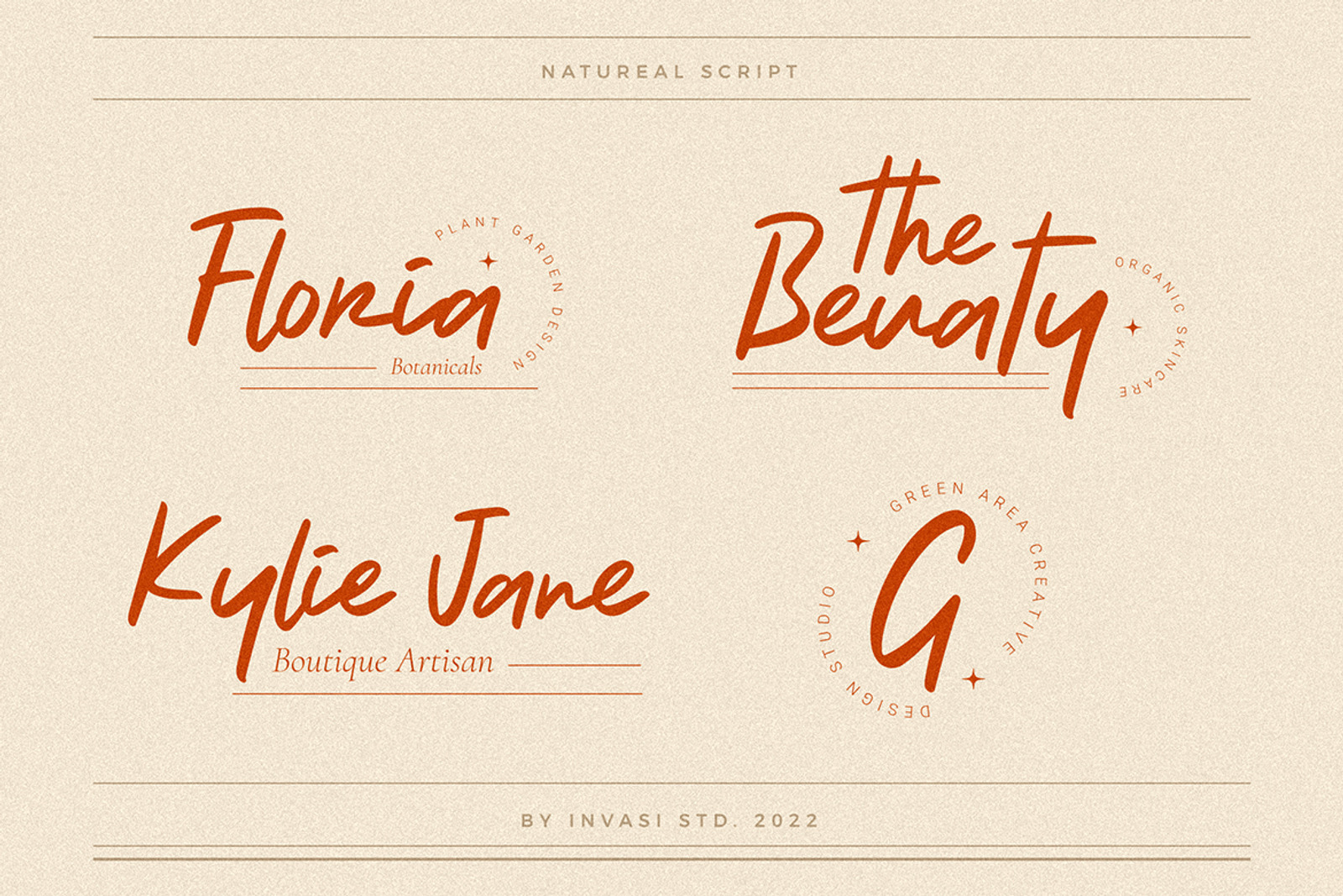 Natureal Script - Elegant Font #223696 - TemplateMonster