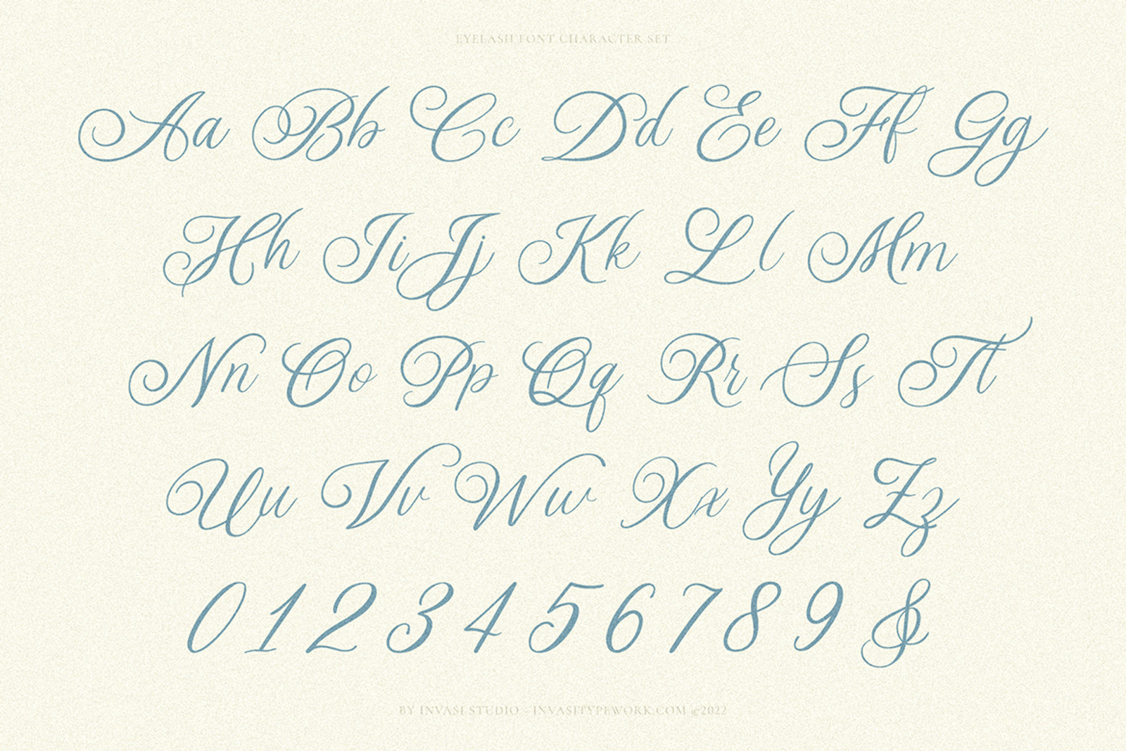Eyelash - Decorative Script Font #267113 - TemplateMonster