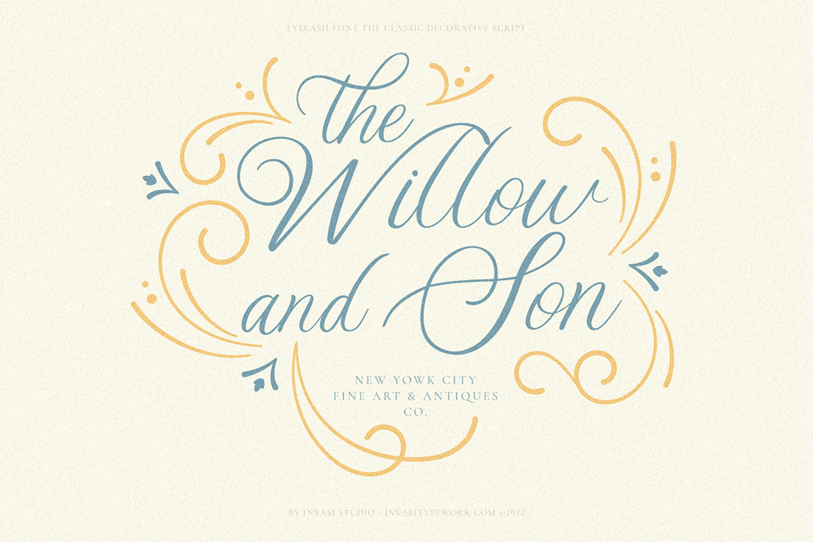 Eyelash - Decorative Script Font #267113 - TemplateMonster