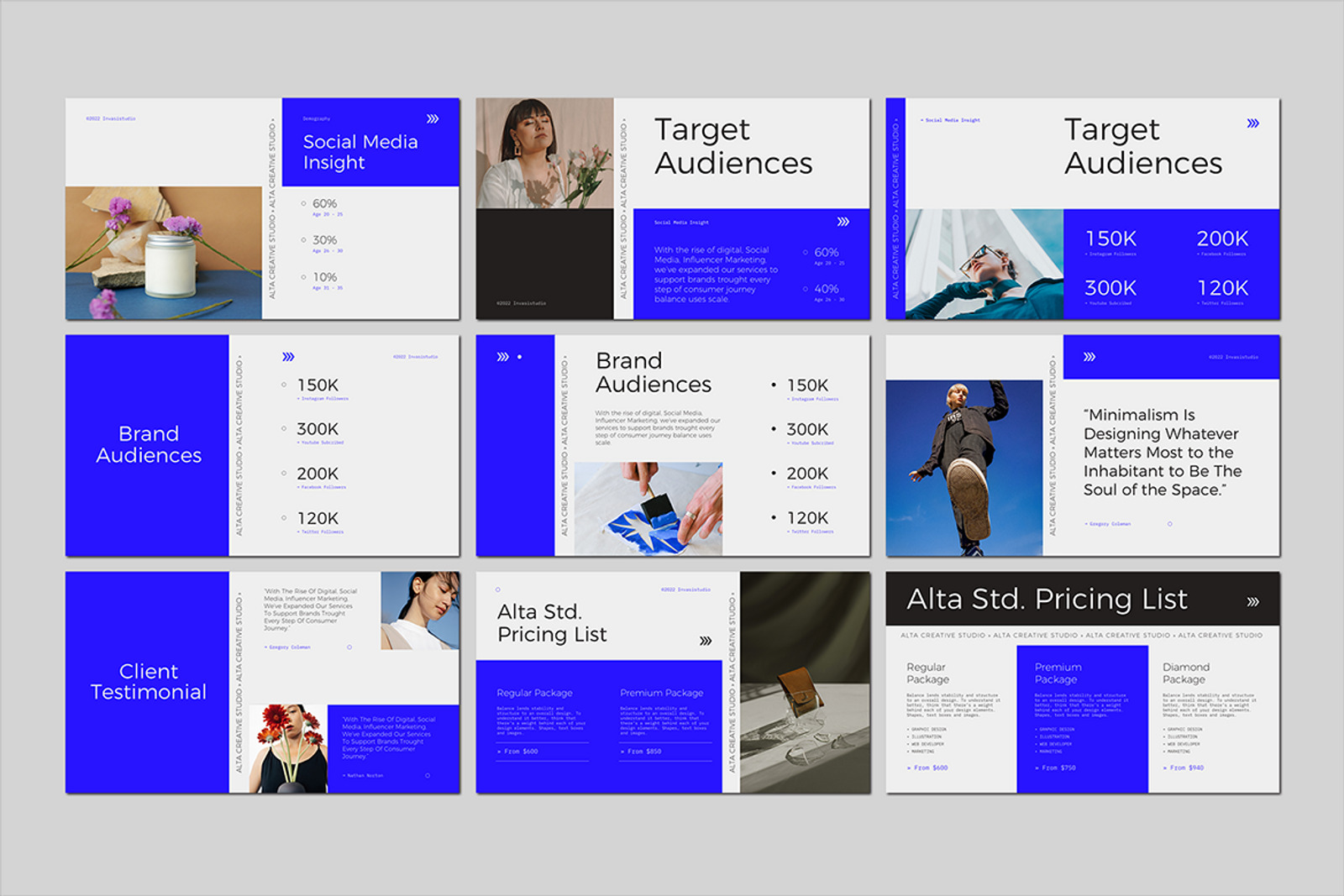 ALTA - PowerPoint Presentation #227050 - TemplateMonster