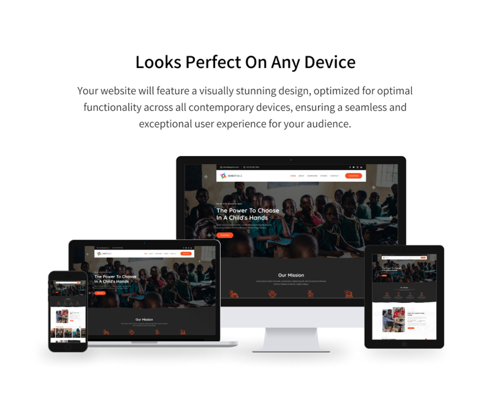 Charitable- NGO and Charity Trust Services HTML Bootstrap Template