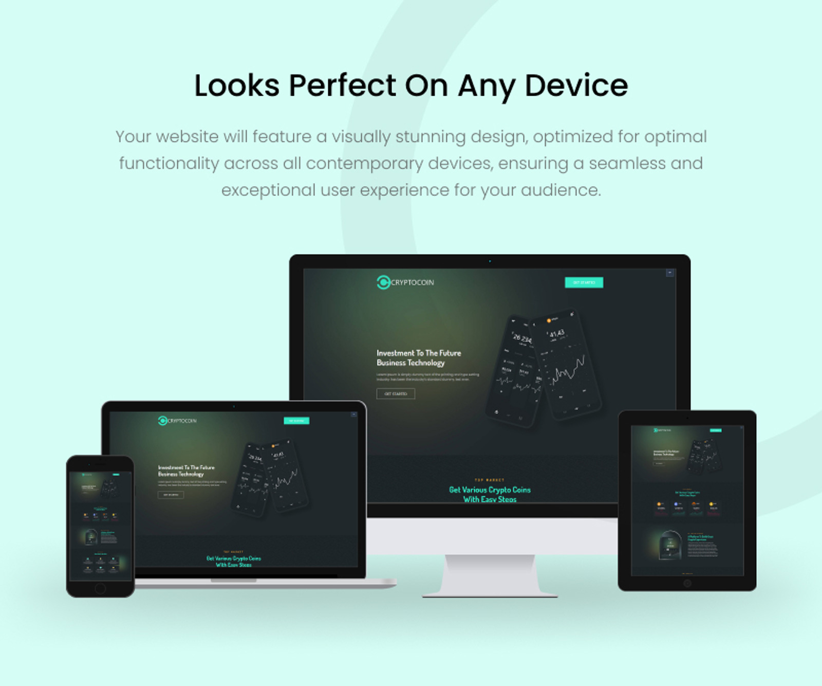 CryptoCoin - Crypto Currency Elementor Template
