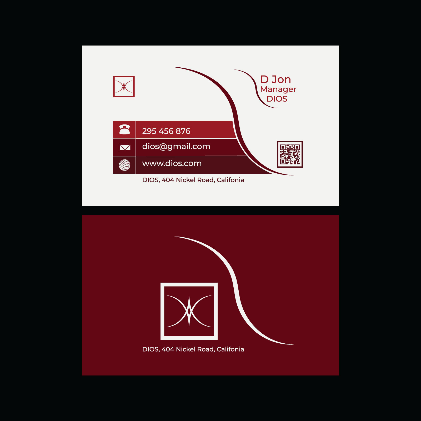 Stock Company Identity Сard Template - TemplateMonster