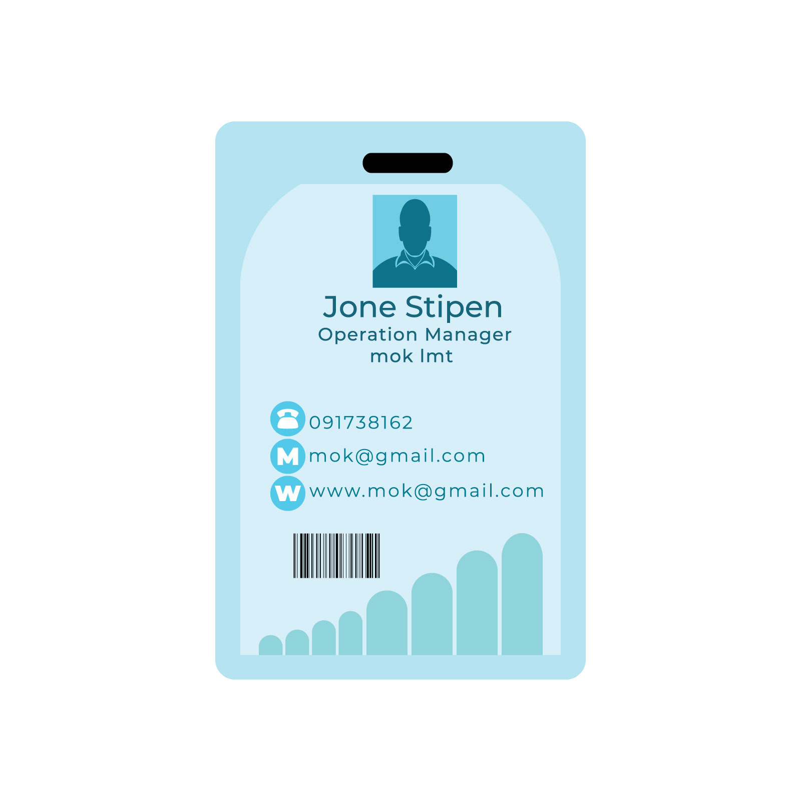 Manager identity Card Making #200724 - TemplateMonster