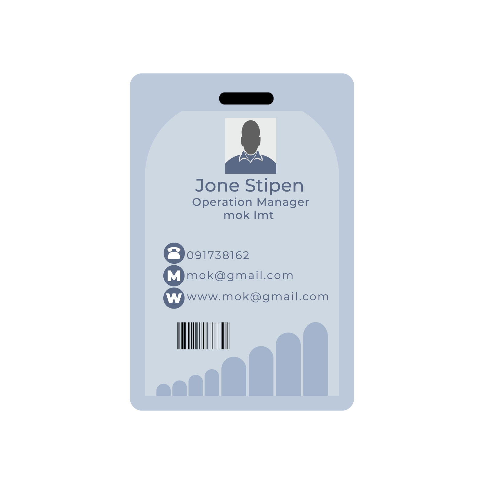 Manager identity Card Making #200724 - TemplateMonster