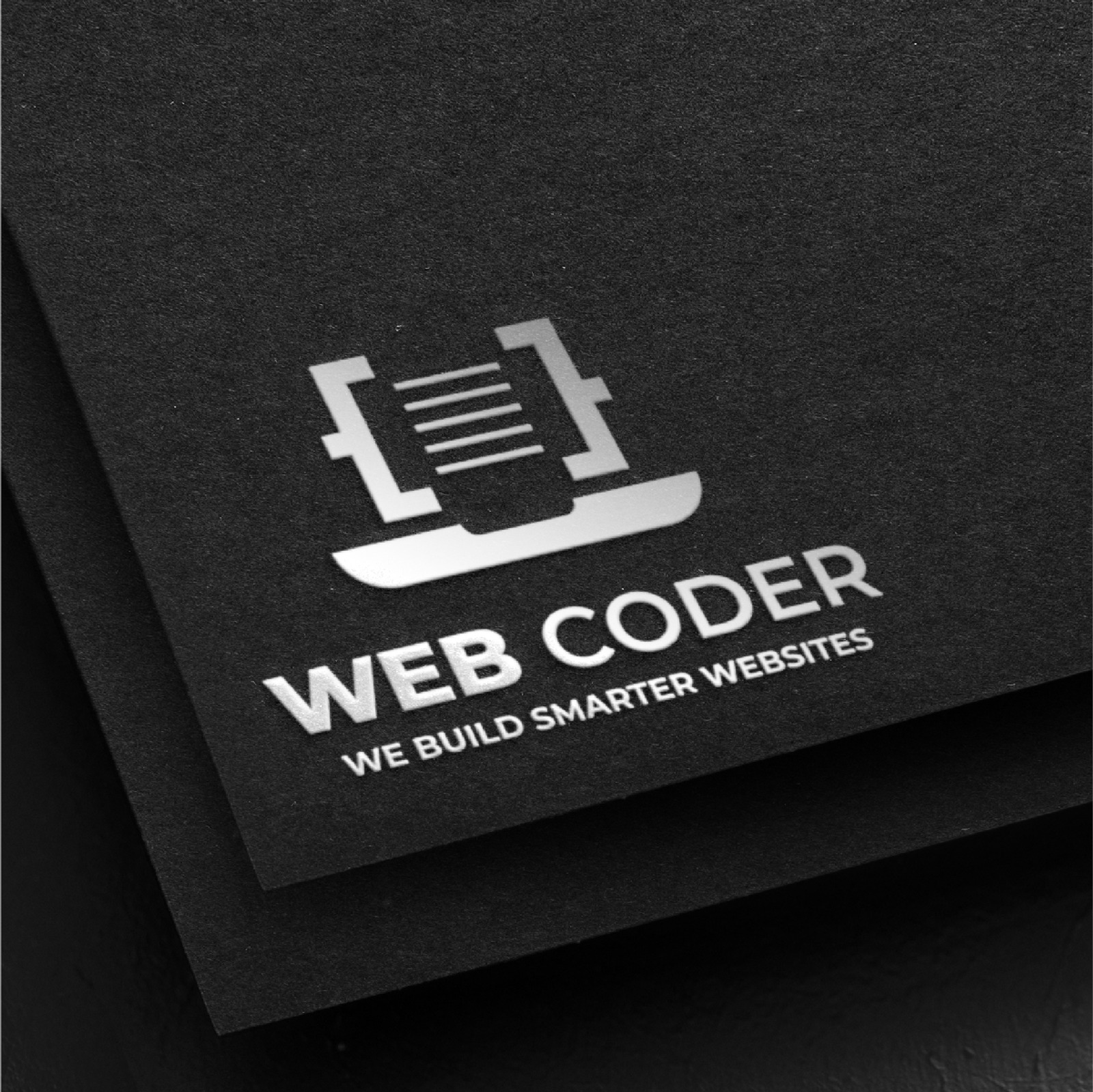 Web Coder Minimalist Logo Template #188698 - TemplateMonster