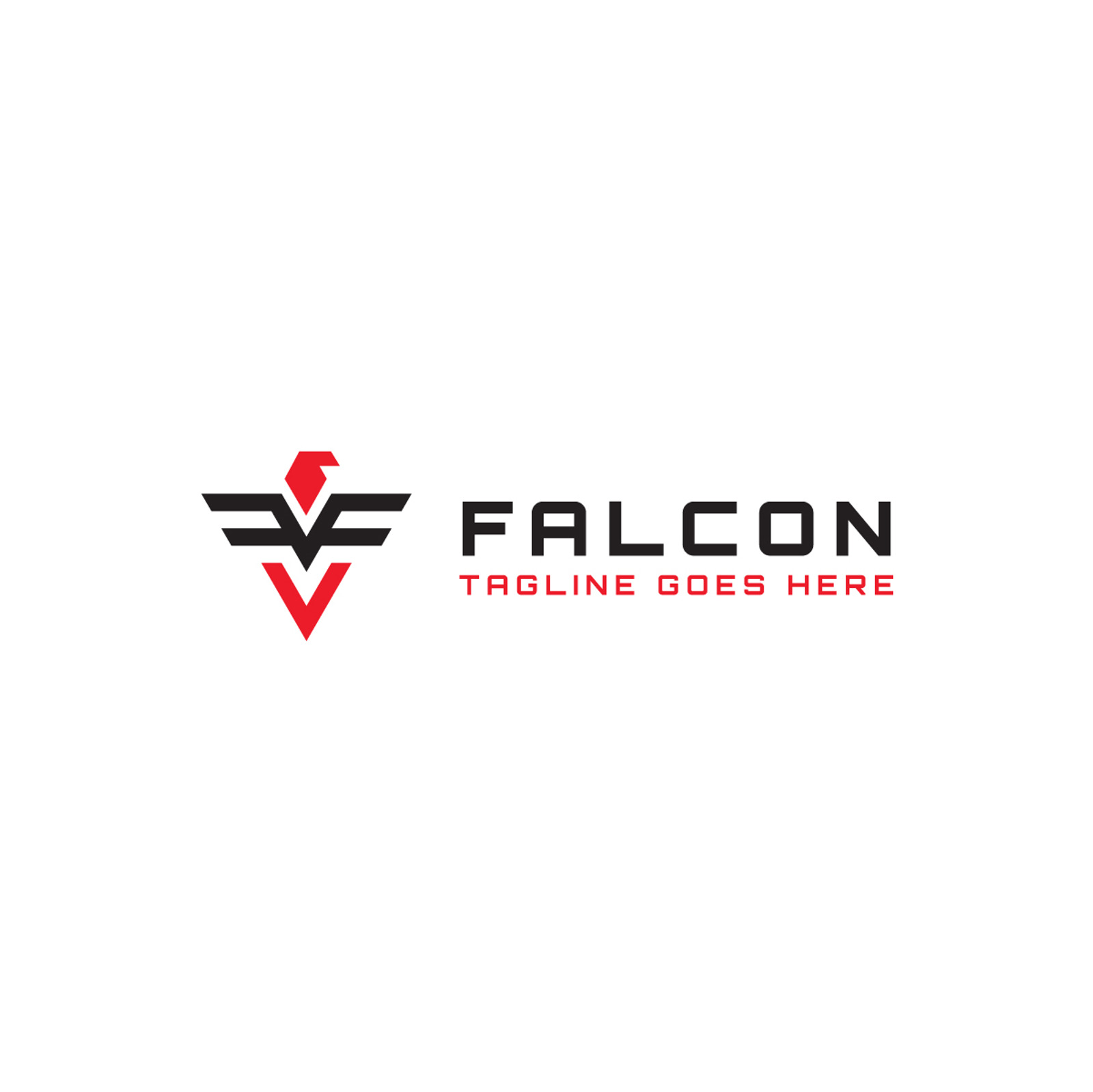 Falcon Logo Template | Perfect For Many Kinds Of Business And Personal Use.