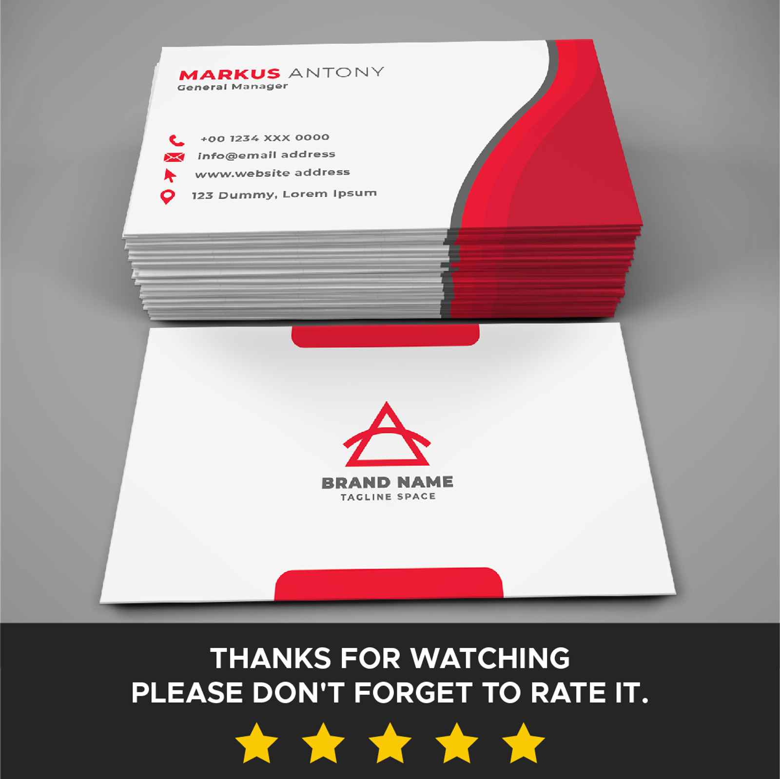 Multipurpose Business Card | Volume: 33 - Corporate Identity Template