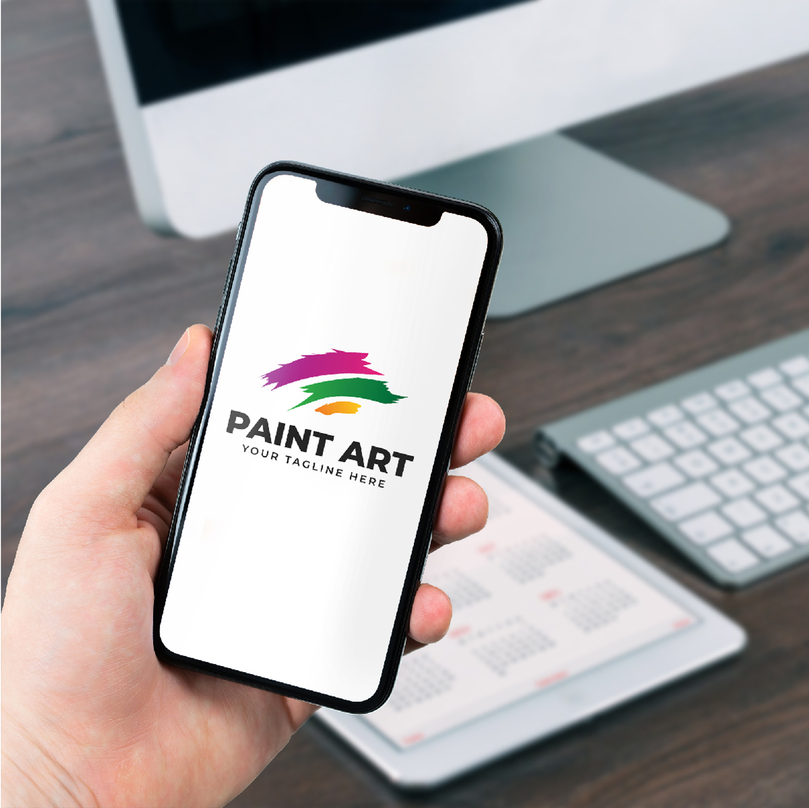 Paint Art Logo Template | Specially Design For Creative Businesses And ...