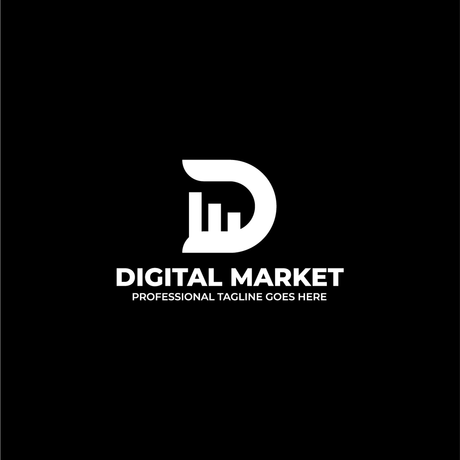 Digital Marketing Logo Template | Perfect For Digital Marketing Agency ...