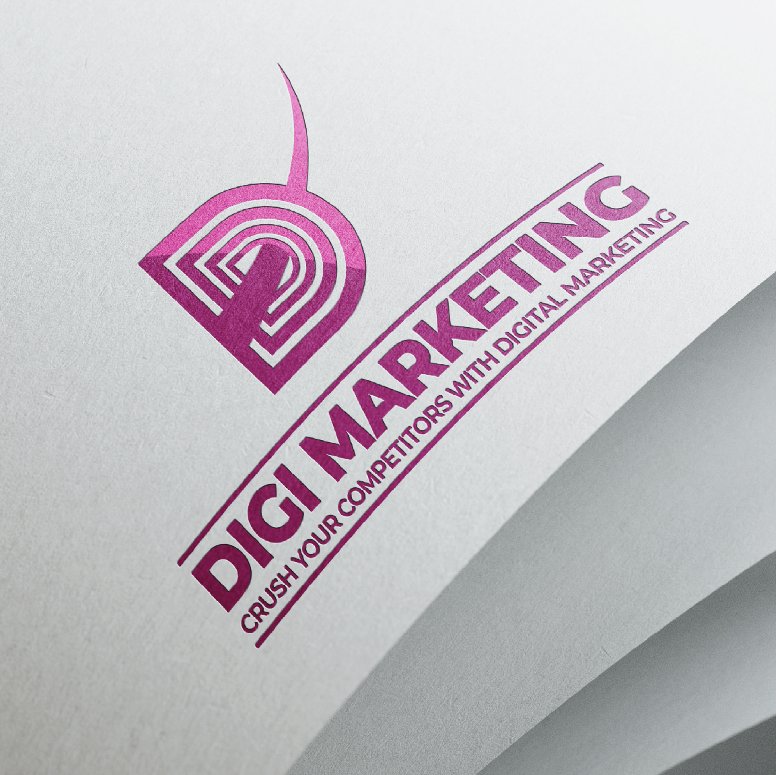 Digital Marketing Logo Template | Perfect For Digital Marketing And ...