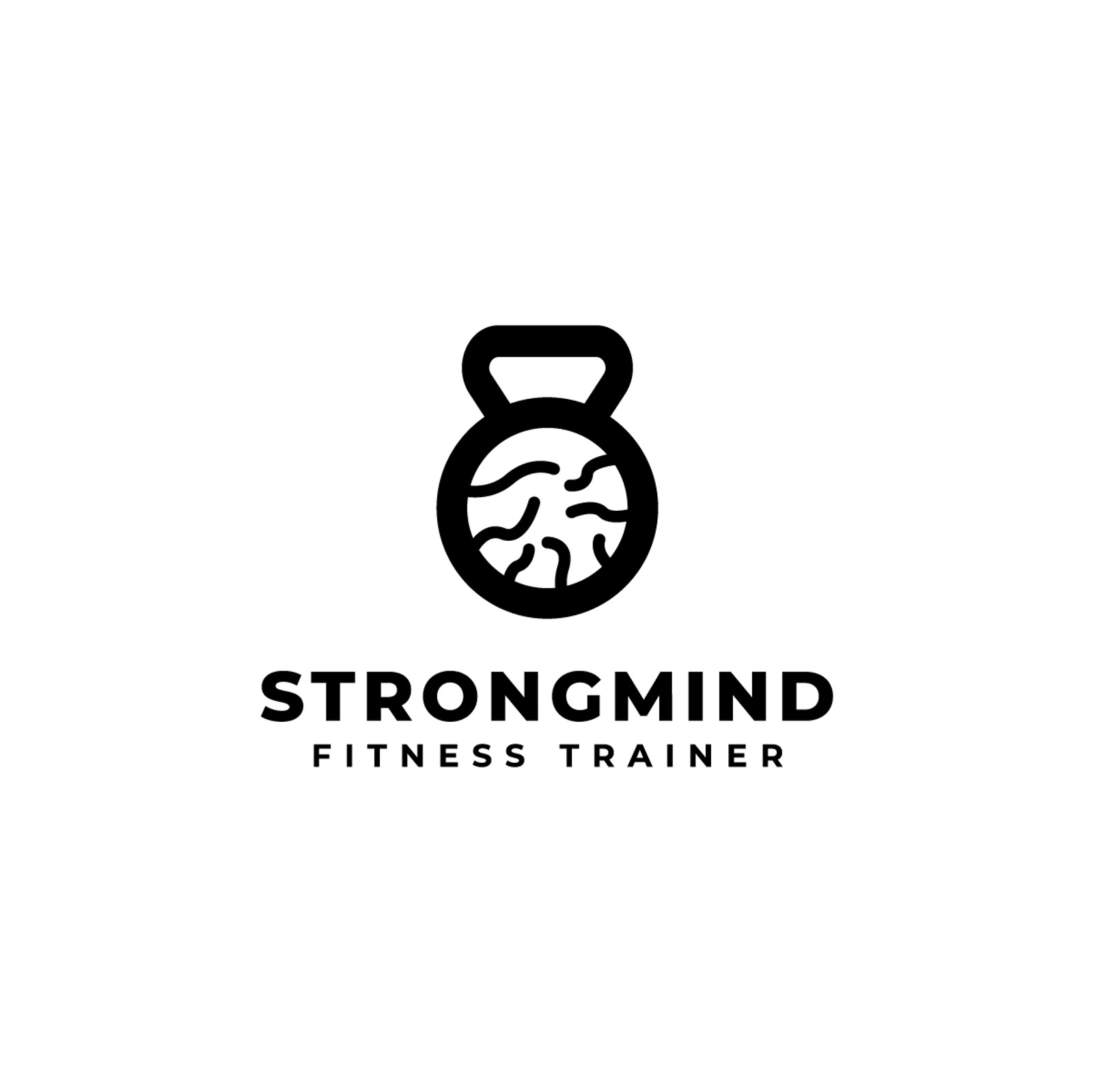 StrongMind Minimalist Logo Template #191078 - TemplateMonster