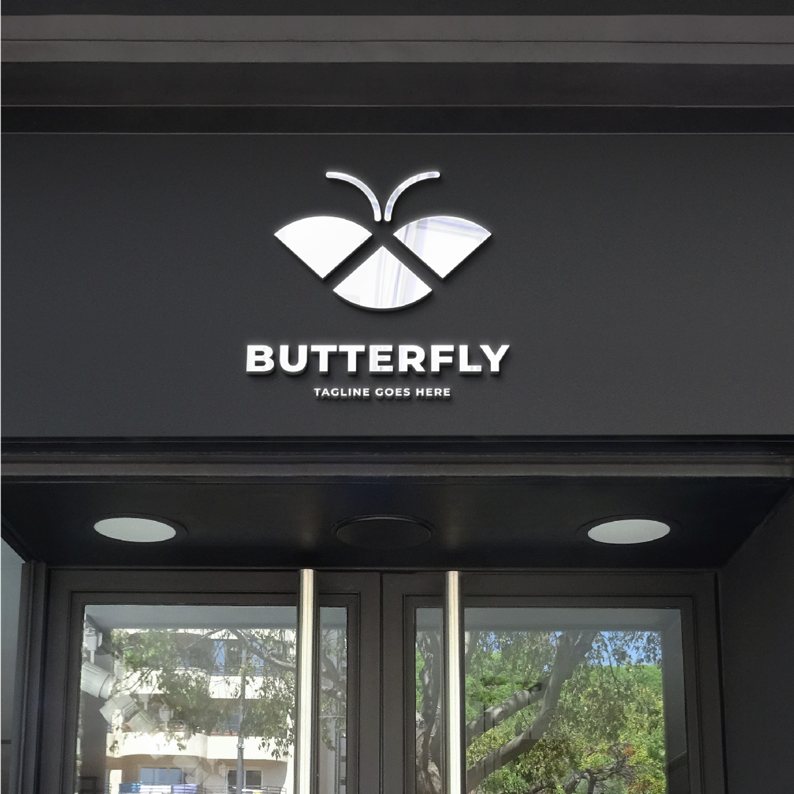 Butterfly Logo Perfect For Many Kinds Of Businesses And Personal Use