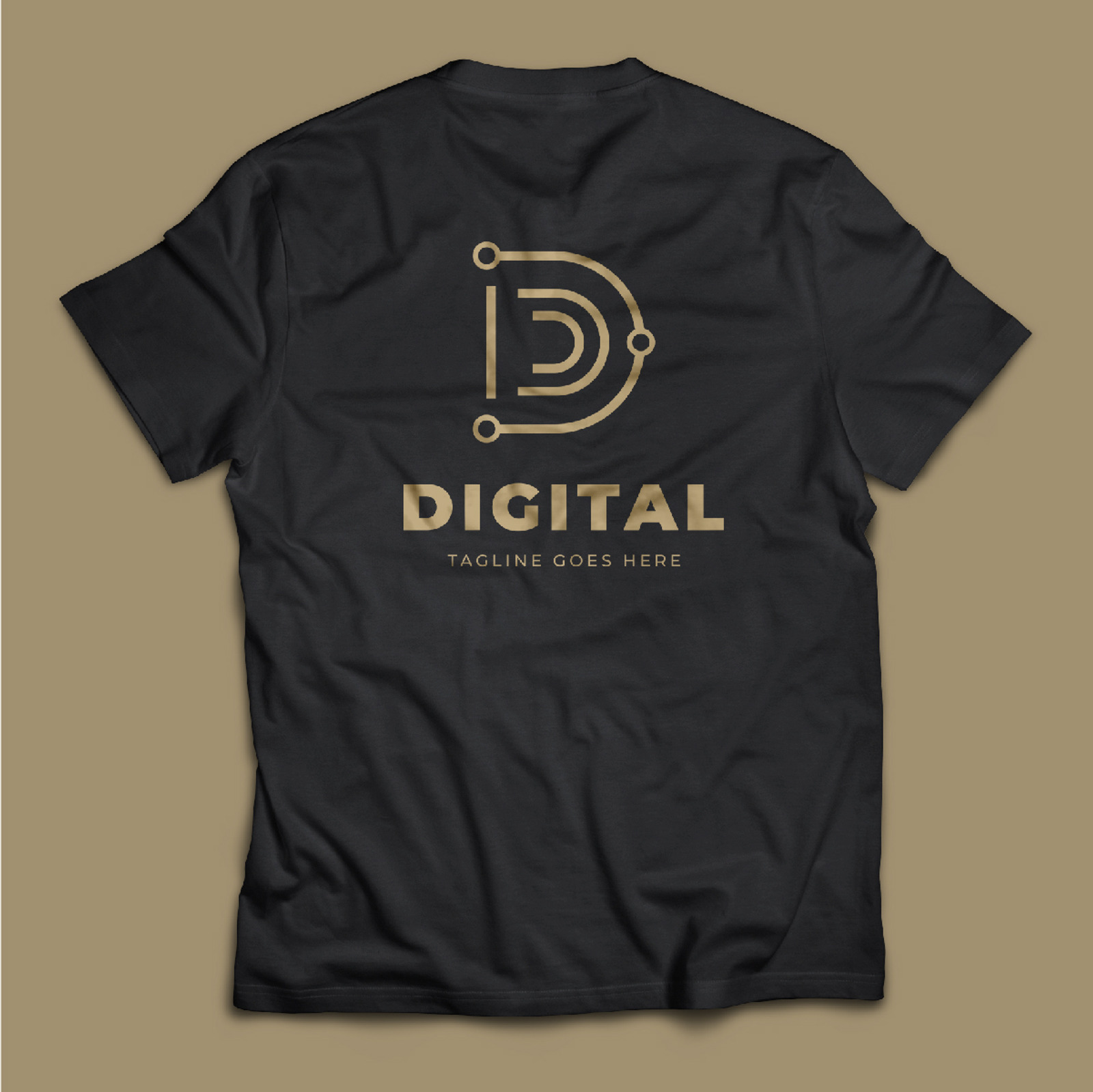 Digital Brand D Letter Logo Template - TemplateMonster