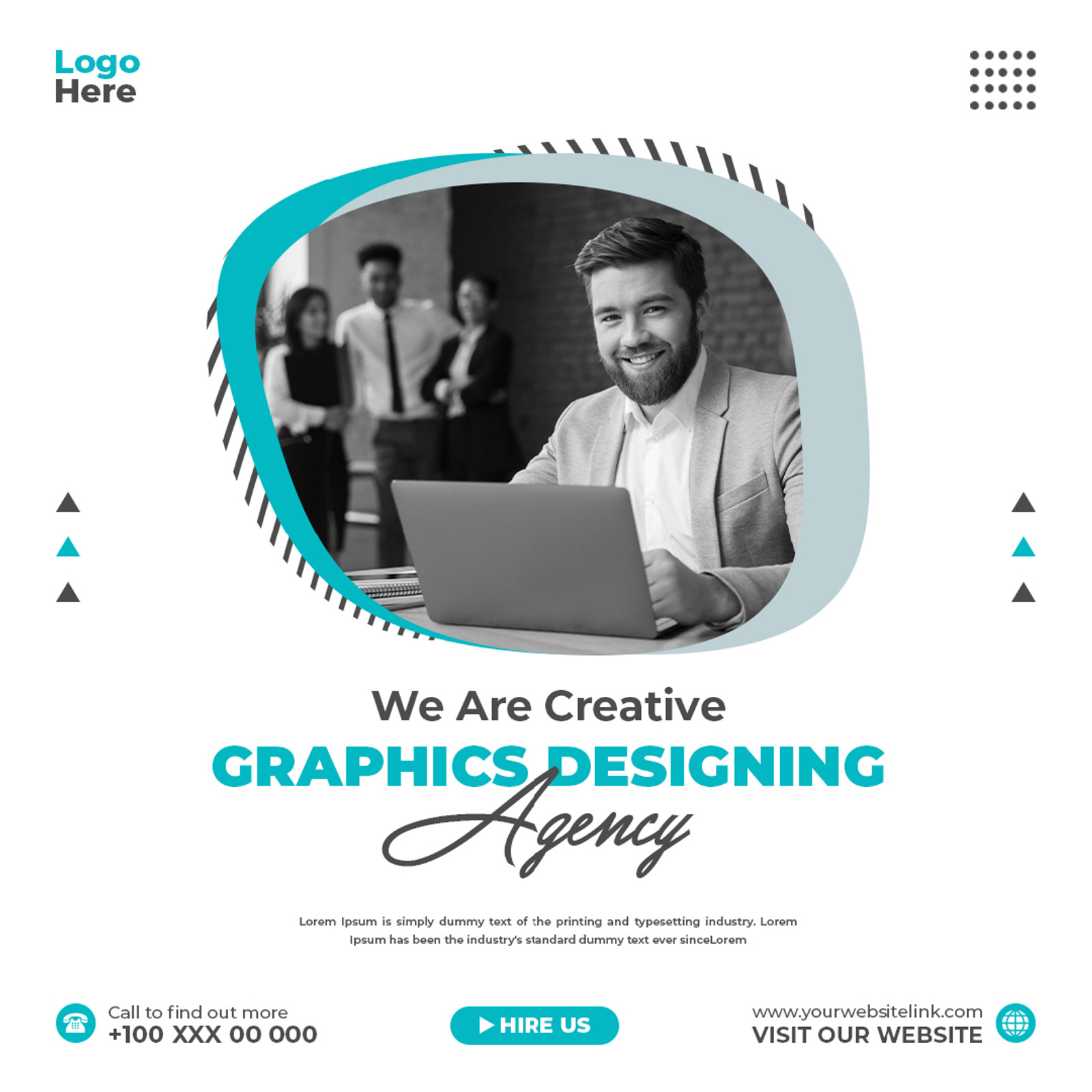 Graphics Designing Agency Social Media Post Design