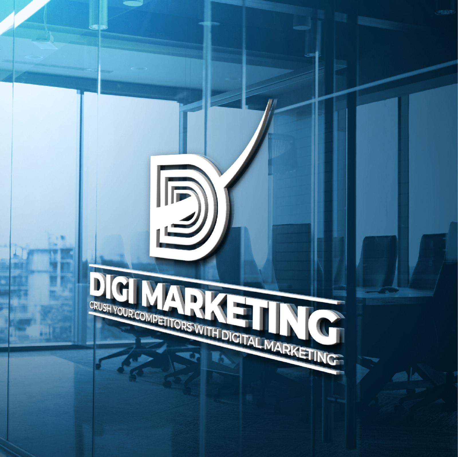 Digital Marketing Logo Template | Perfect For Digital Marketing And ...