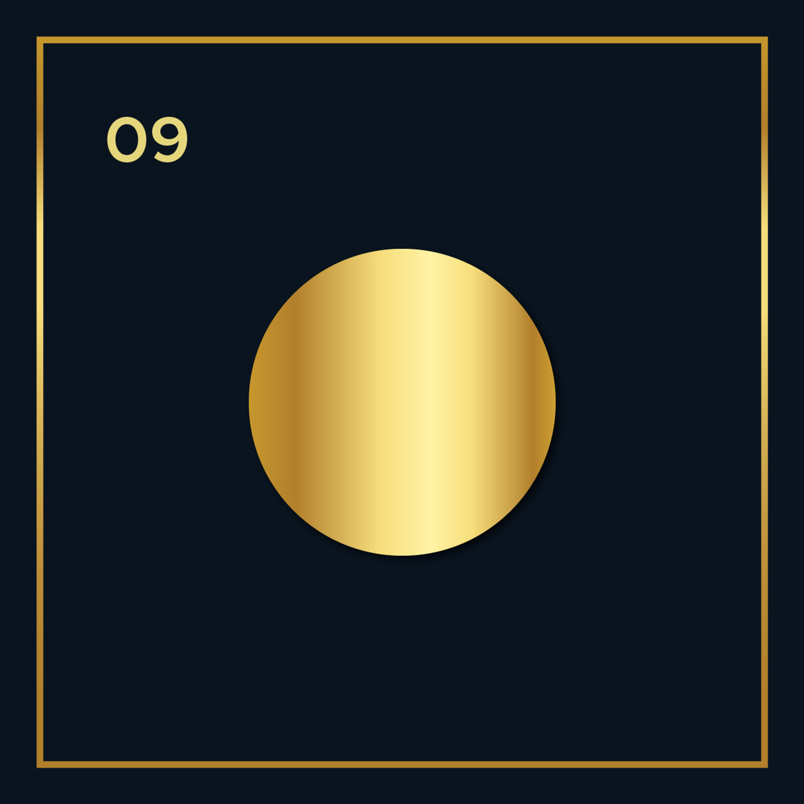 9 Golden Gradients Template Vectors #191332 - TemplateMonster