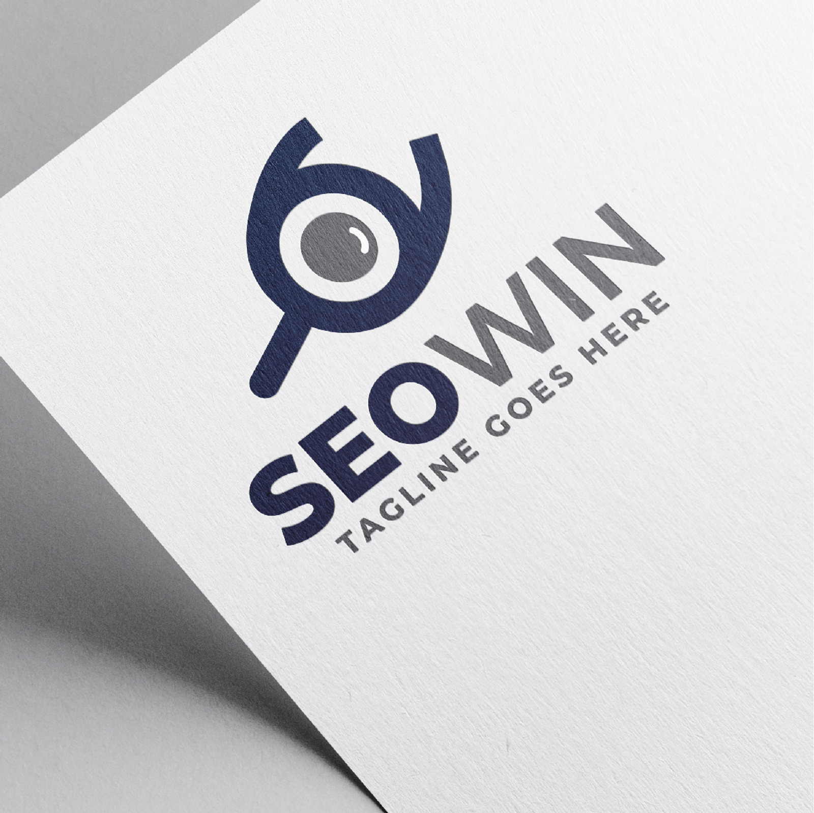 SEO Win Minimalist Logo Template #188720 - TemplateMonster