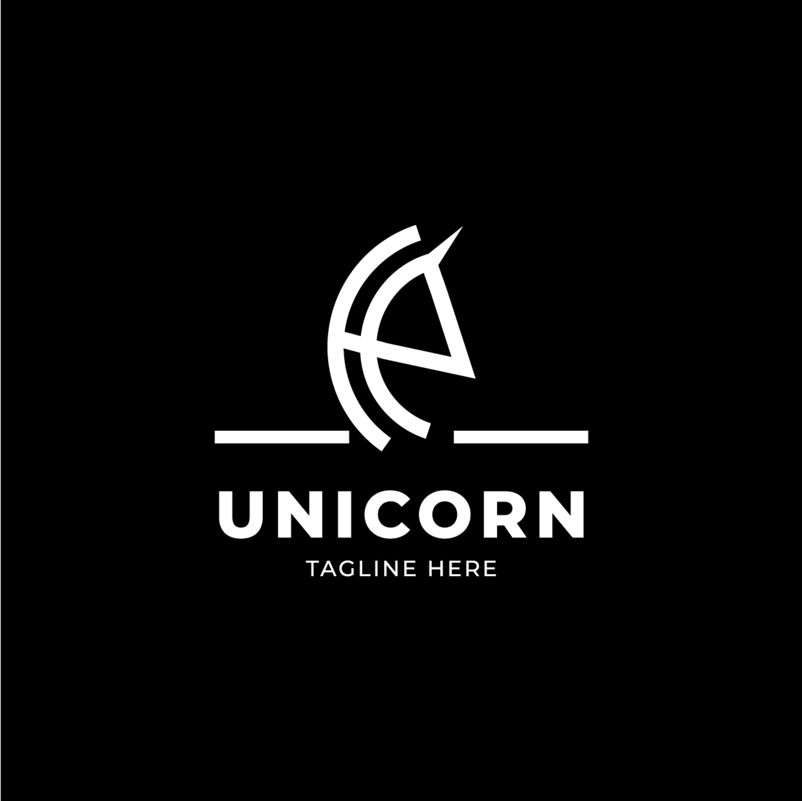 Unicorn Logo Is Perfect For Many Kinds Of Businesses And Personal Use